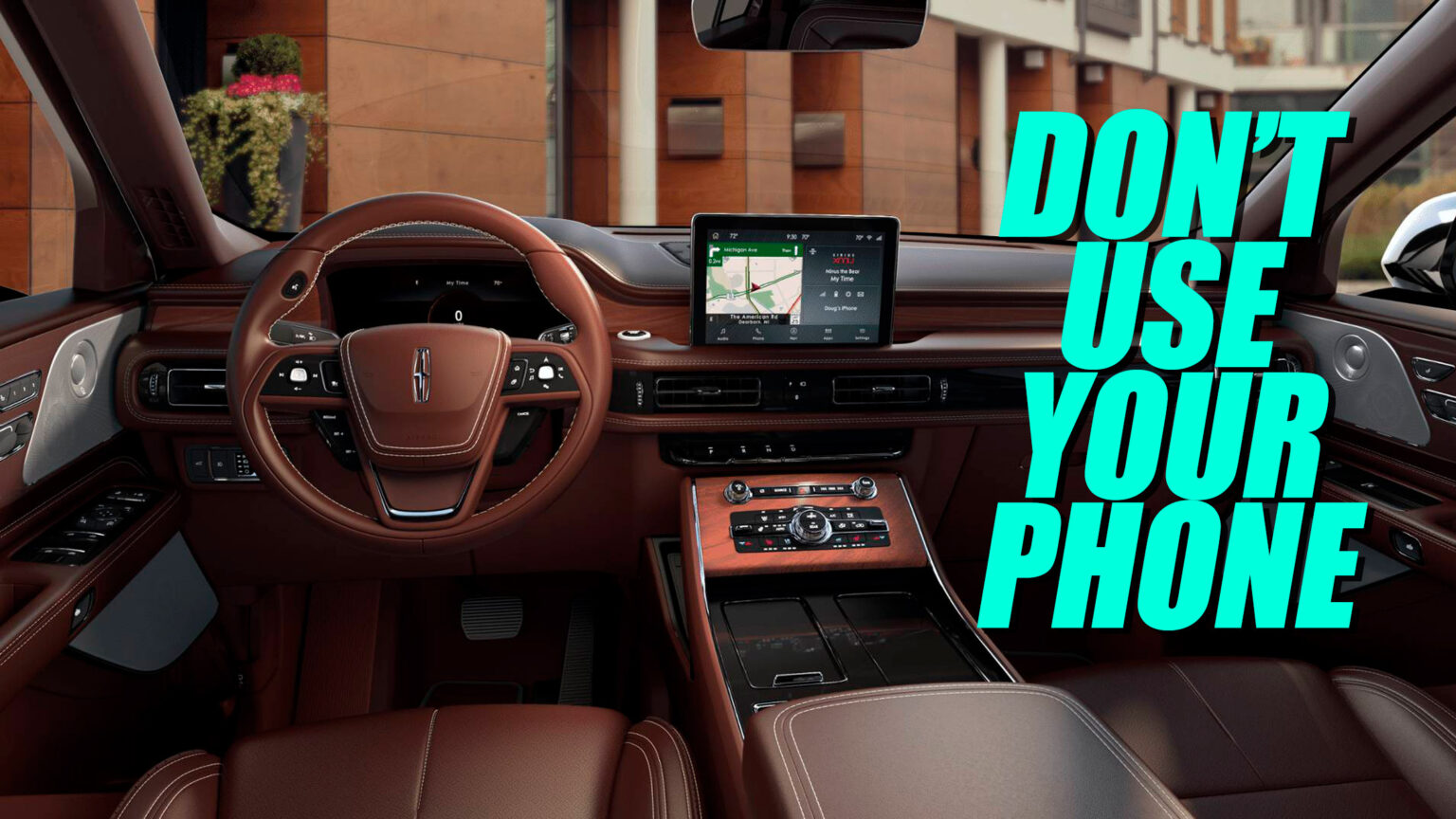 Use A Phone And Your Lincoln Aviator’s Rearview Camera Might Not Work ...