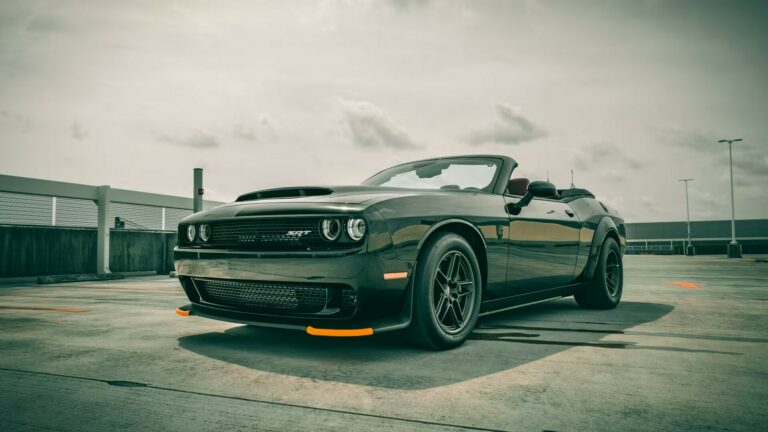 Dodge-Approved Demon 170 Convertible Sells For $242,000 | Carscoops