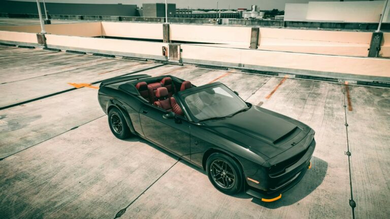 Dodge-Approved Demon 170 Convertible Sells For $242,000 | Carscoops