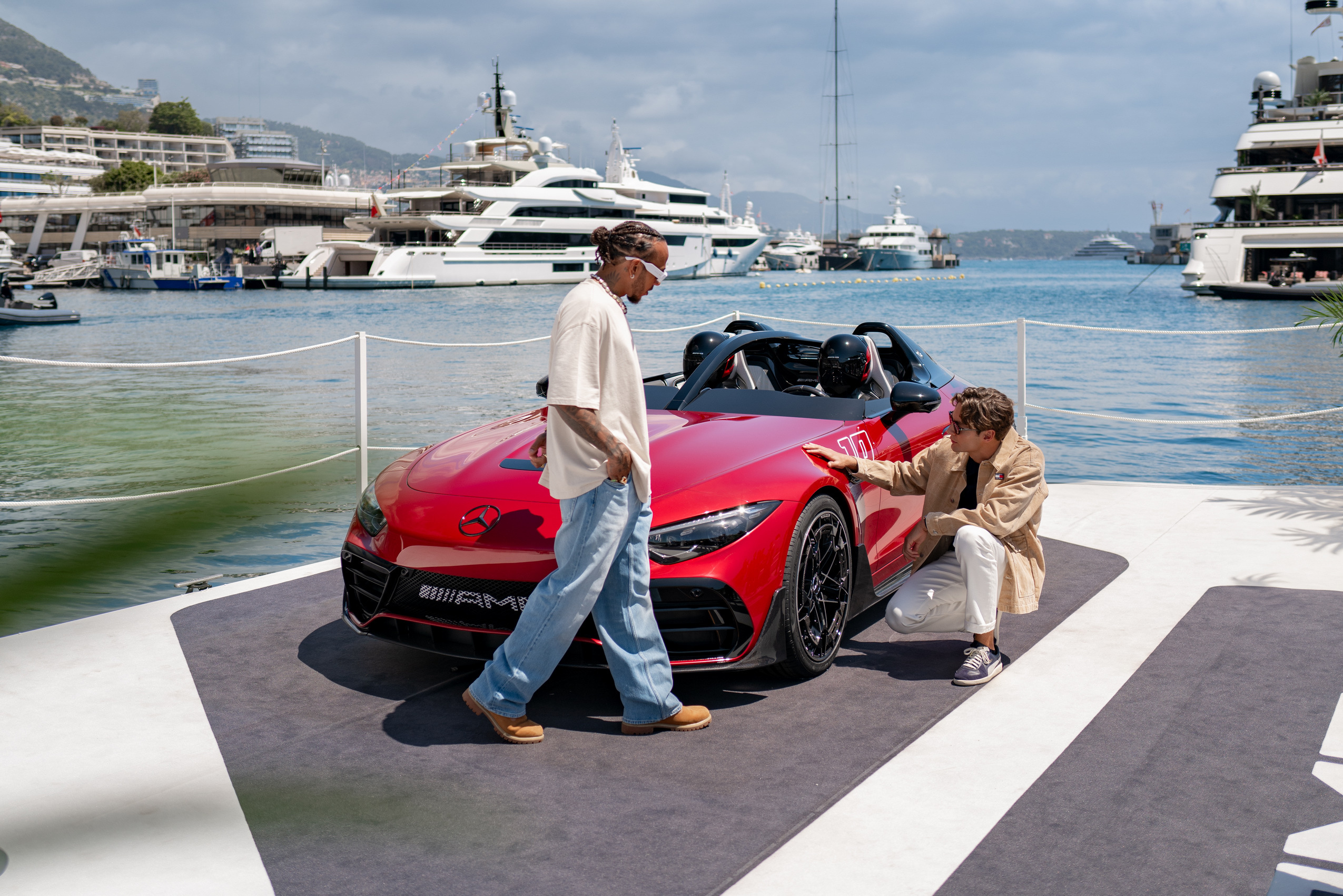 Mercedes-AMG Mythos PureSpeed Is An SL Speedster With An F1 Halo Roof ...