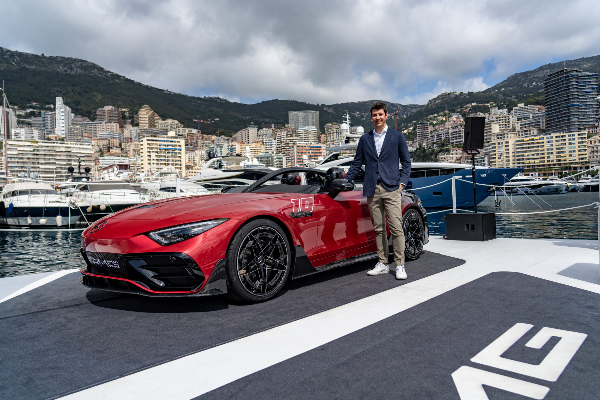 Mercedes-AMG Mythos PureSpeed Is An SL Speedster With An F1 Halo Roof ...