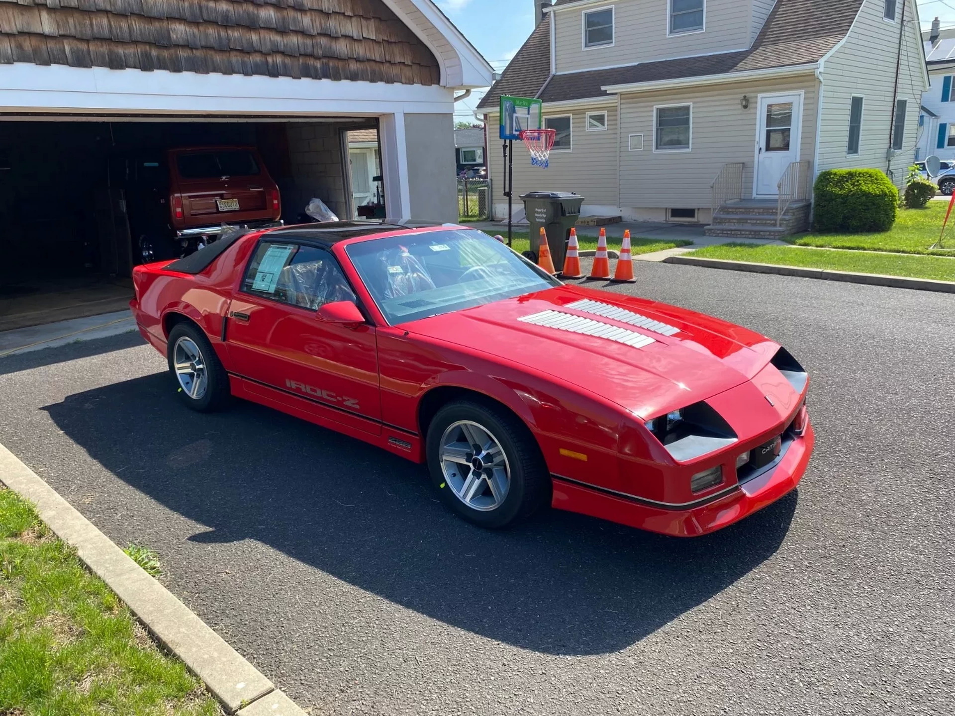 Like New 1987 Chevy Camaro IROC-Z28 With 87 Miles Is A Barn Find Dream ...