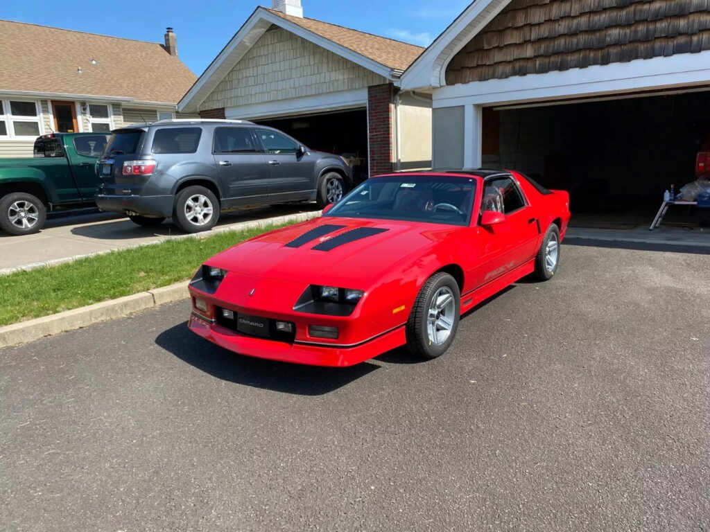 Like New 1987 Chevy Camaro IROC-Z28 With 87 Miles Is A Barn Find Dream ...