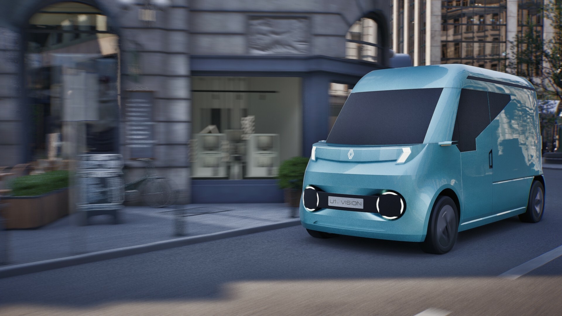 U1st Vision Concept Previews 2026 Electric Van From Renault And Volvo ...