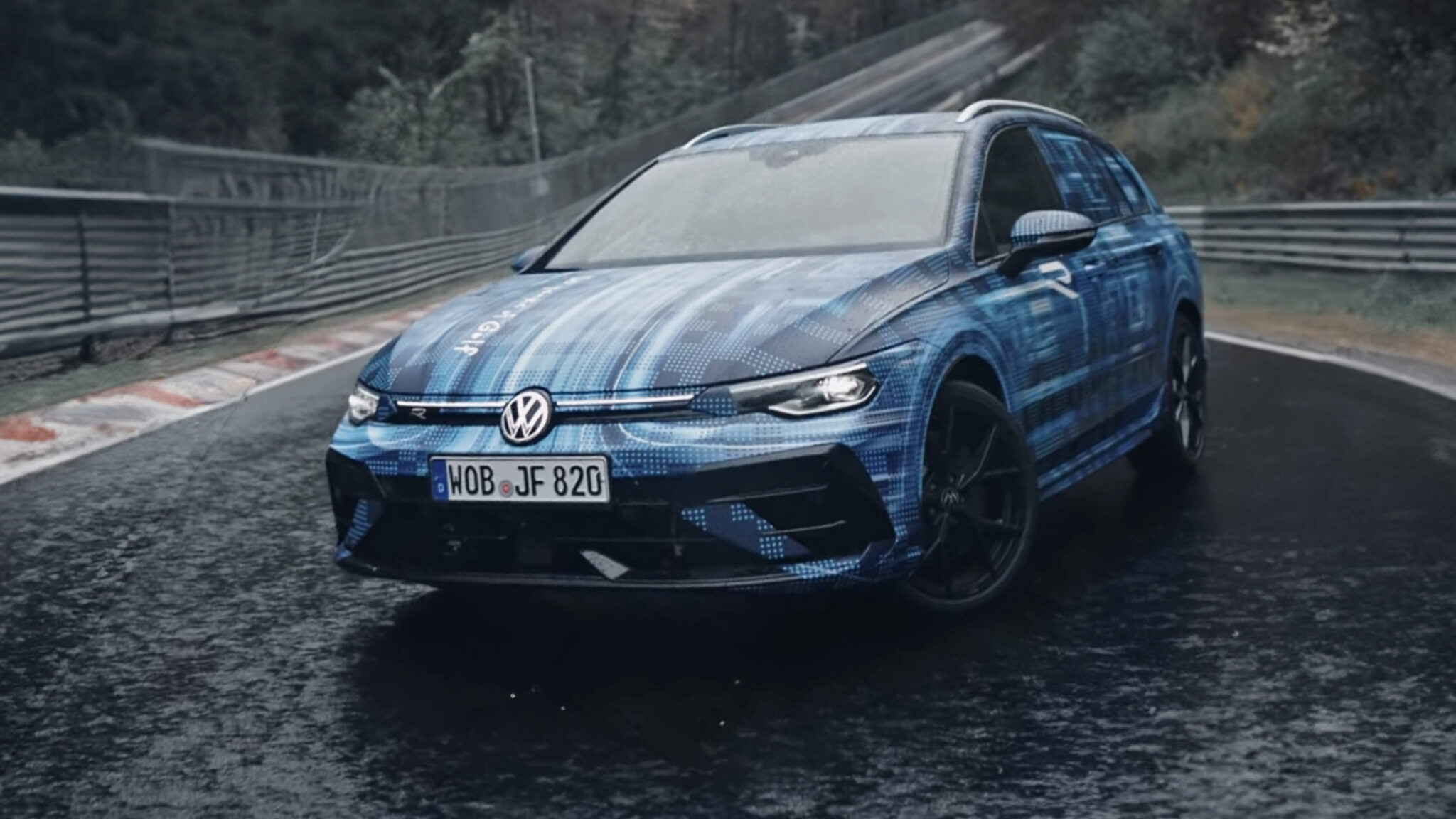 2025 VW Golf R Teased In Hatch And (Not For US) Wagon Forms | Carscoops