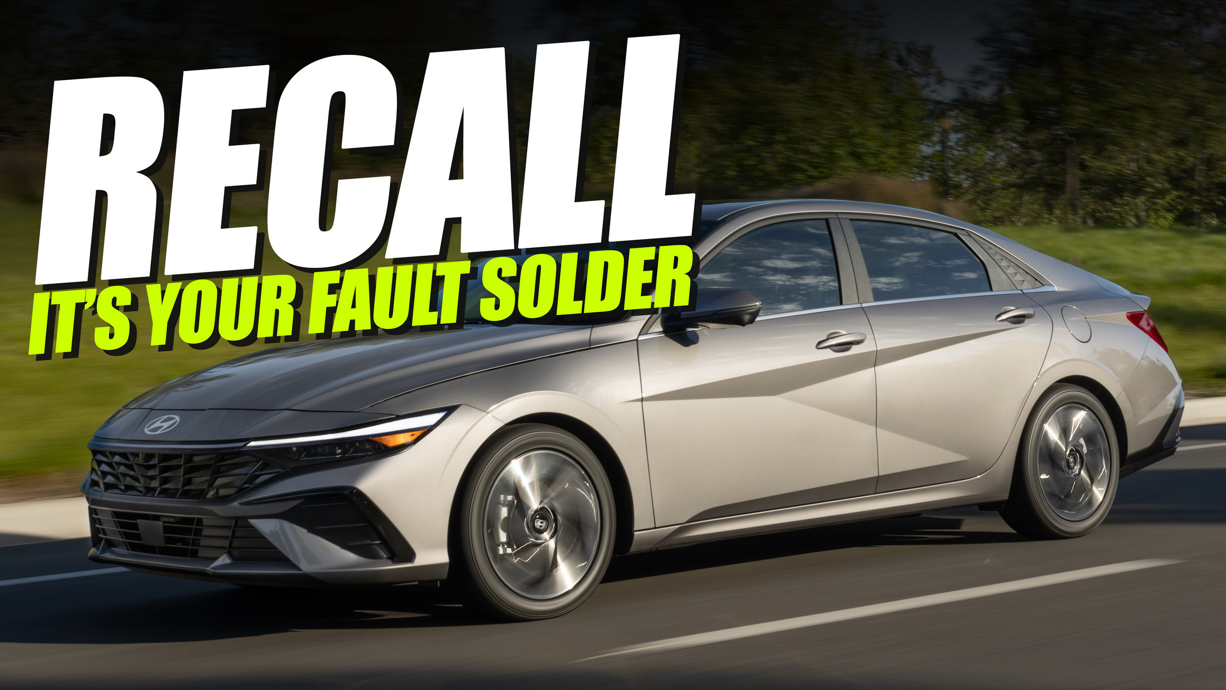 Hyundai Blames Tiny Blob For Engine Woes In 2024 Models | Carscoops