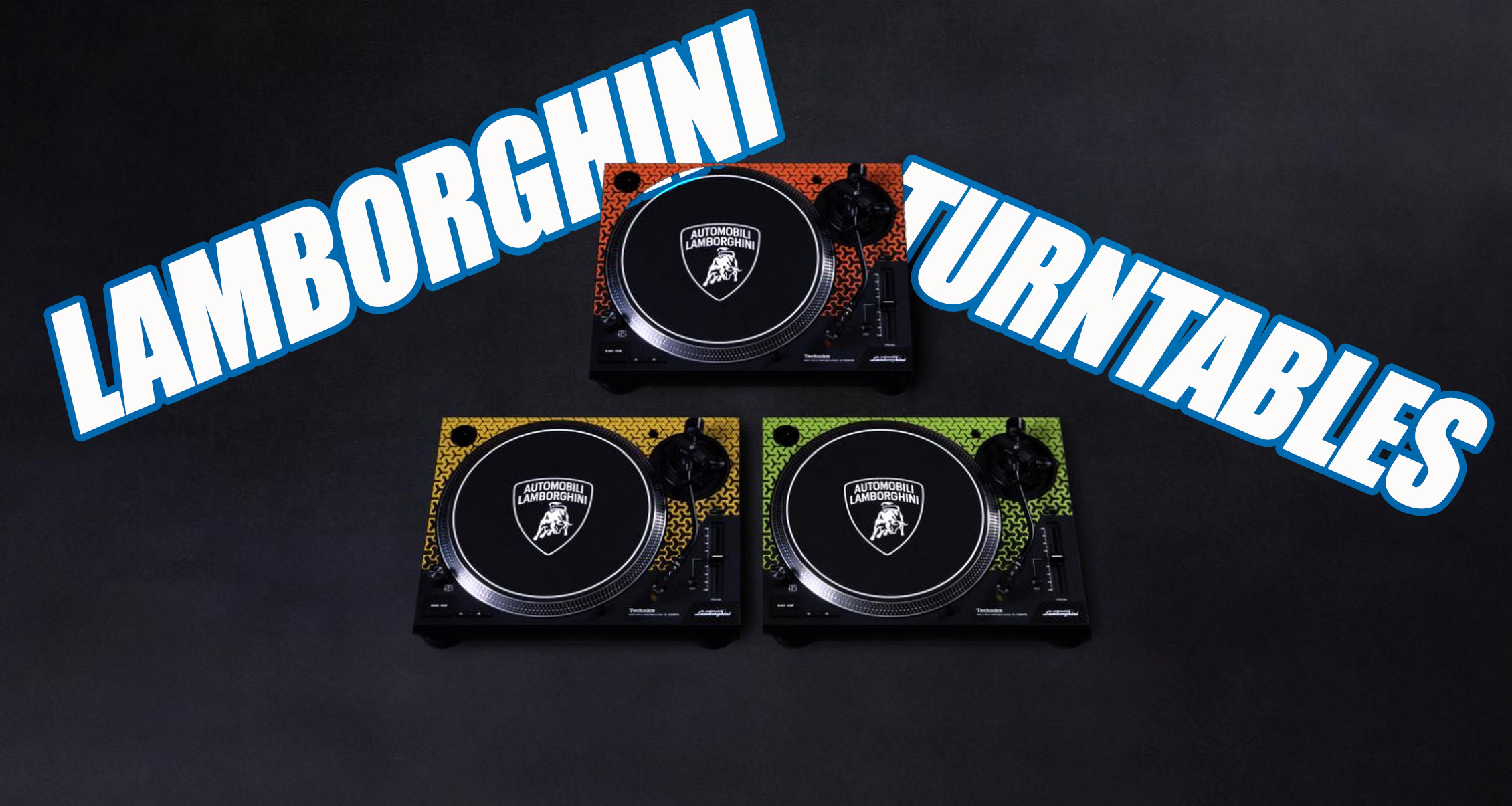 Sounds Like V12 Spirit: Lamborghini Collaborates With Technics On High ...