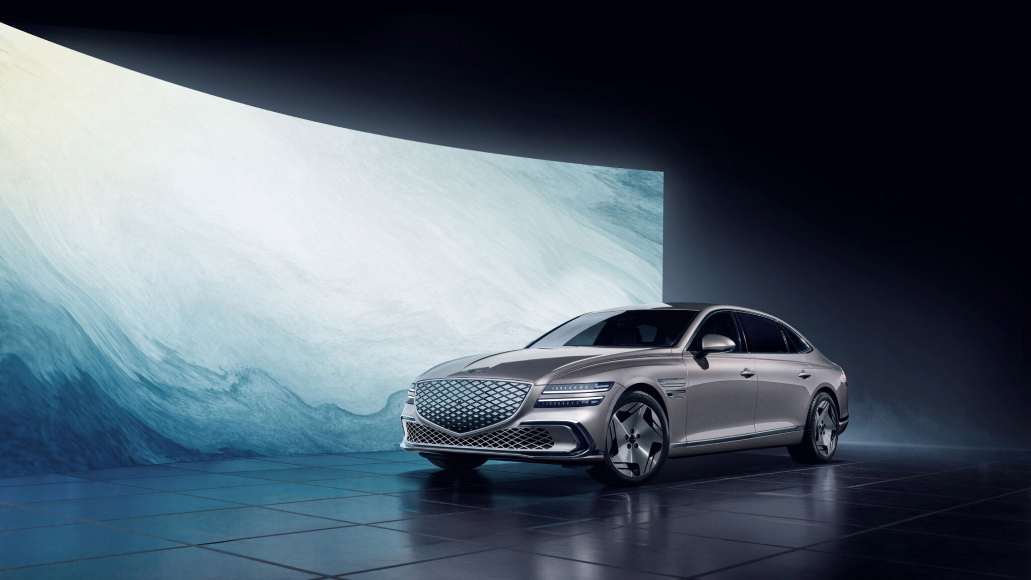 Genesis Electrified G80 Gains 27-Inch Display, Longer Wheelbase, And A ...