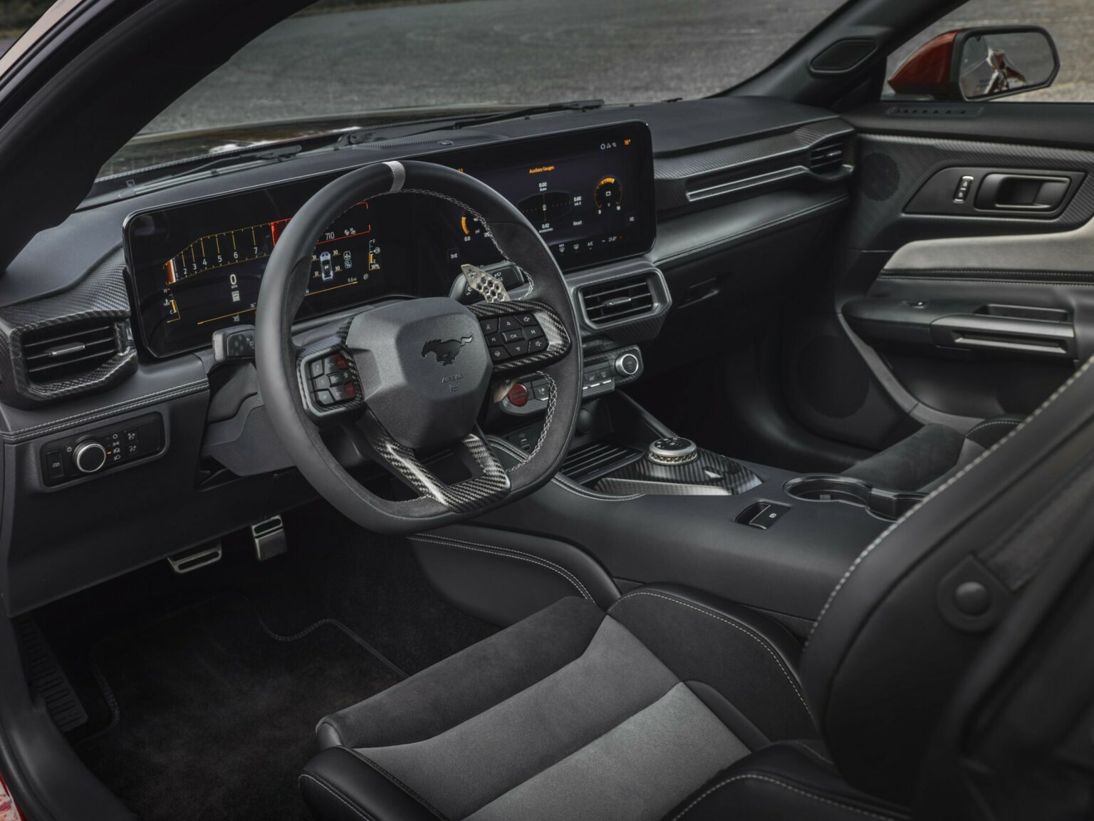 This Is The Interior Of The $325,000 Ford Mustang GTD | Carscoops