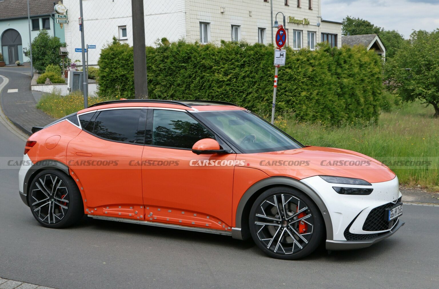 Genesis GV60 Magma Spied As A High-Performance Luxury EV | Carscoops