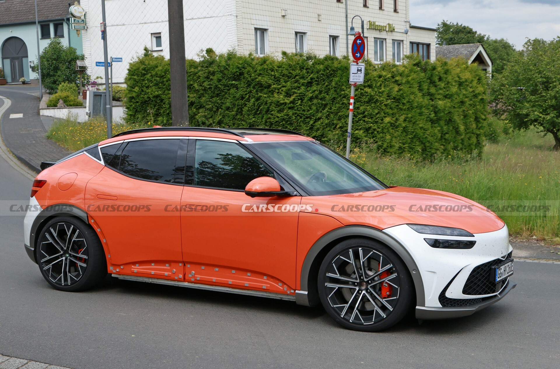 Genesis GV60 Magma Spied As A High-Performance Luxury EV | Carscoops