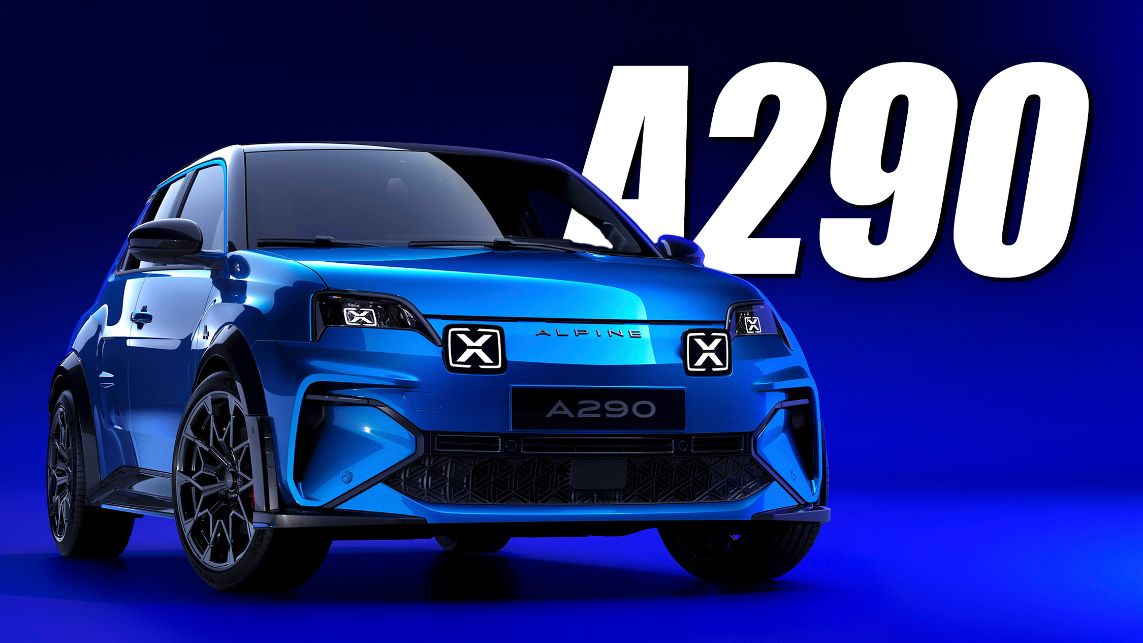 217 HP Alpine A290 GT Hot Hatch Kicks Off Brand’s Electric ...