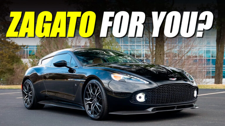 This Aston Martin Vanquish Zagato Shooting Brake Is A $900k Rolling ...