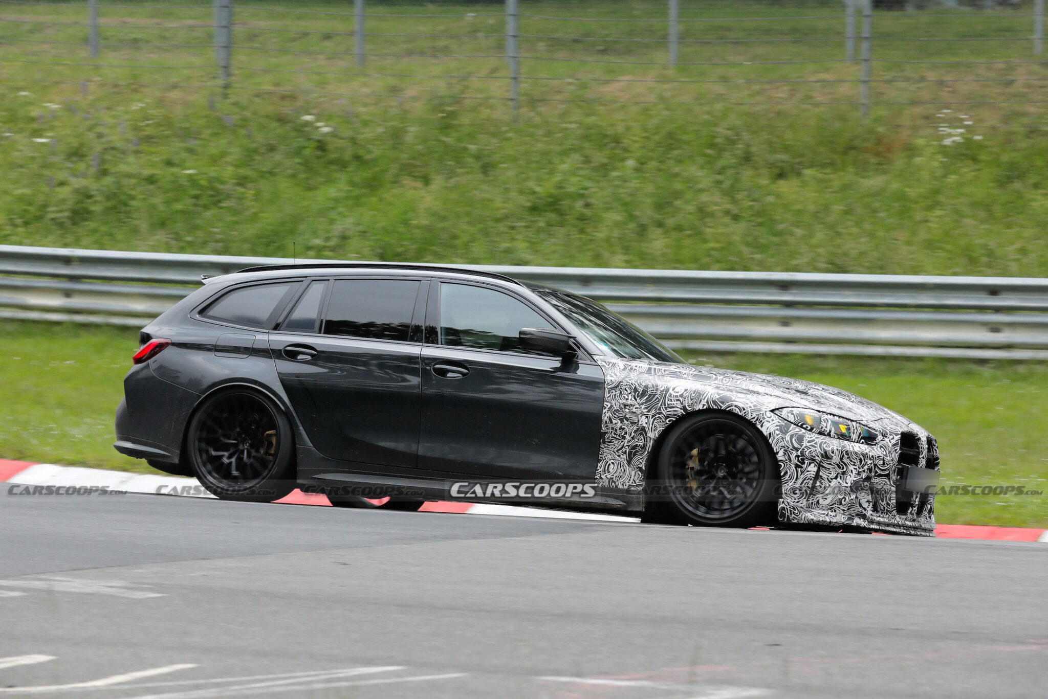 Hardcore BMW M3 CS Touring Gives A Flash Of Its Special Yellow DRLs ...