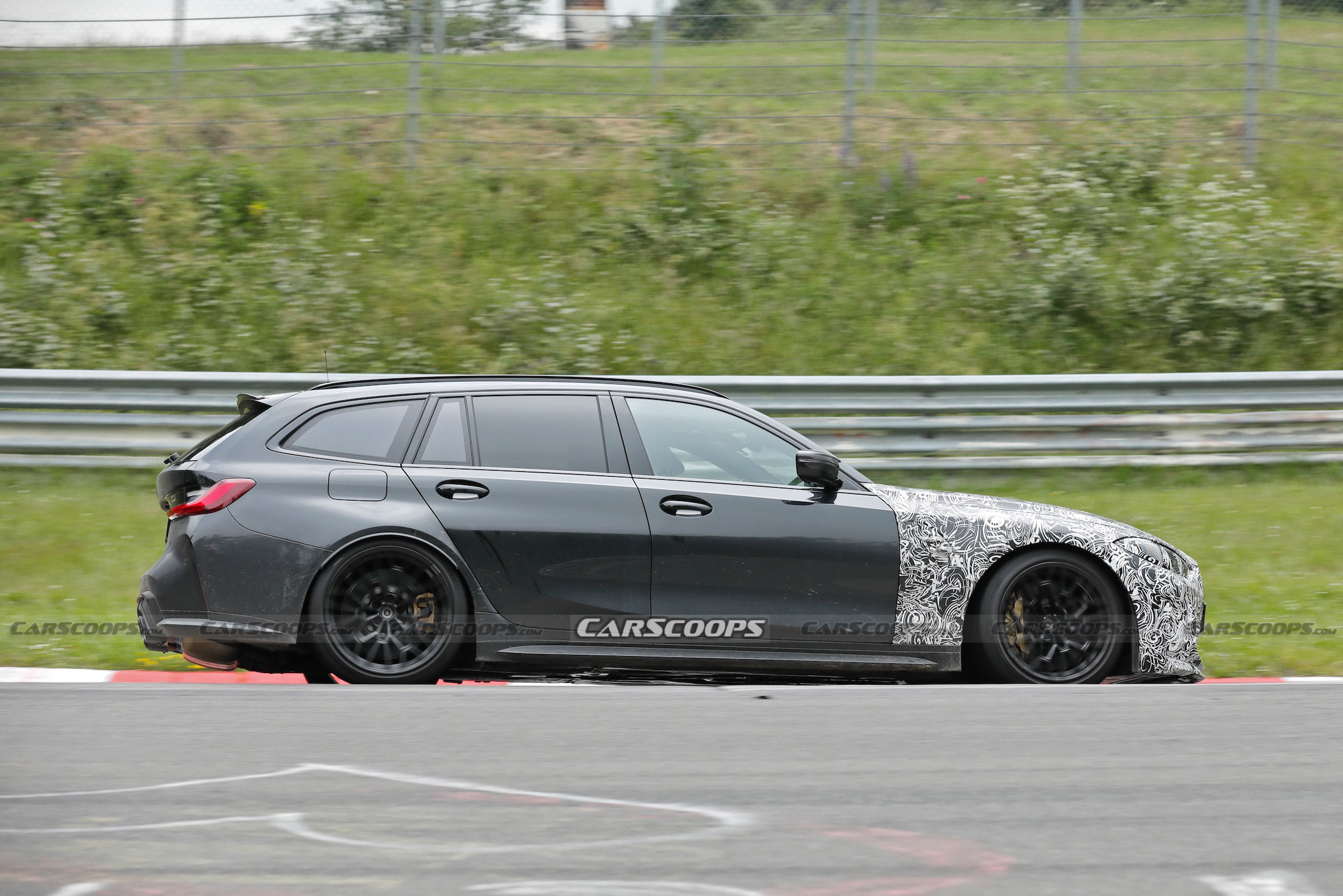 Hardcore BMW M3 CS Touring Gives A Flash Of Its Special Yellow DRLs ...