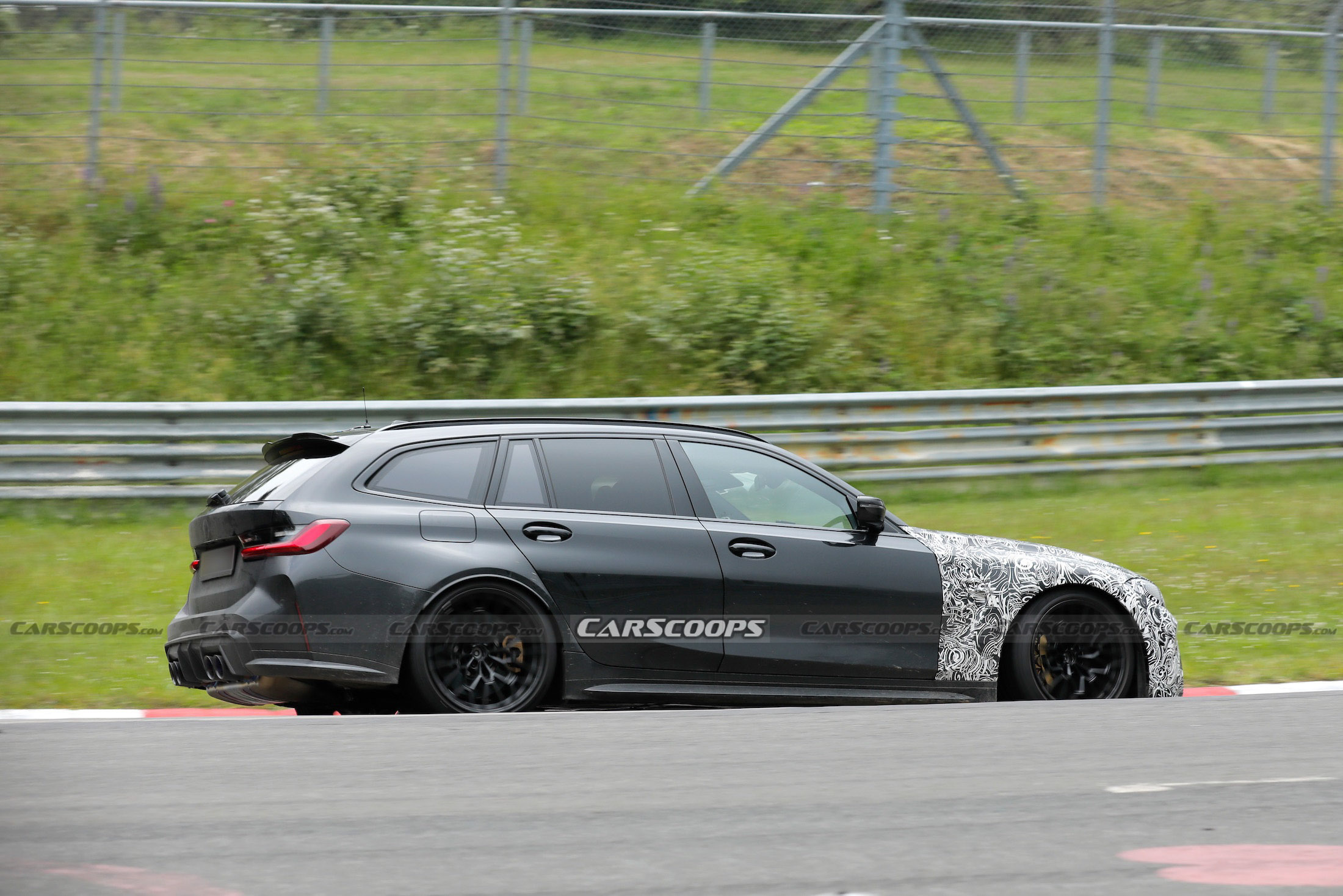 Hardcore BMW M3 CS Touring Gives A Flash Of Its Special Yellow DRLs ...