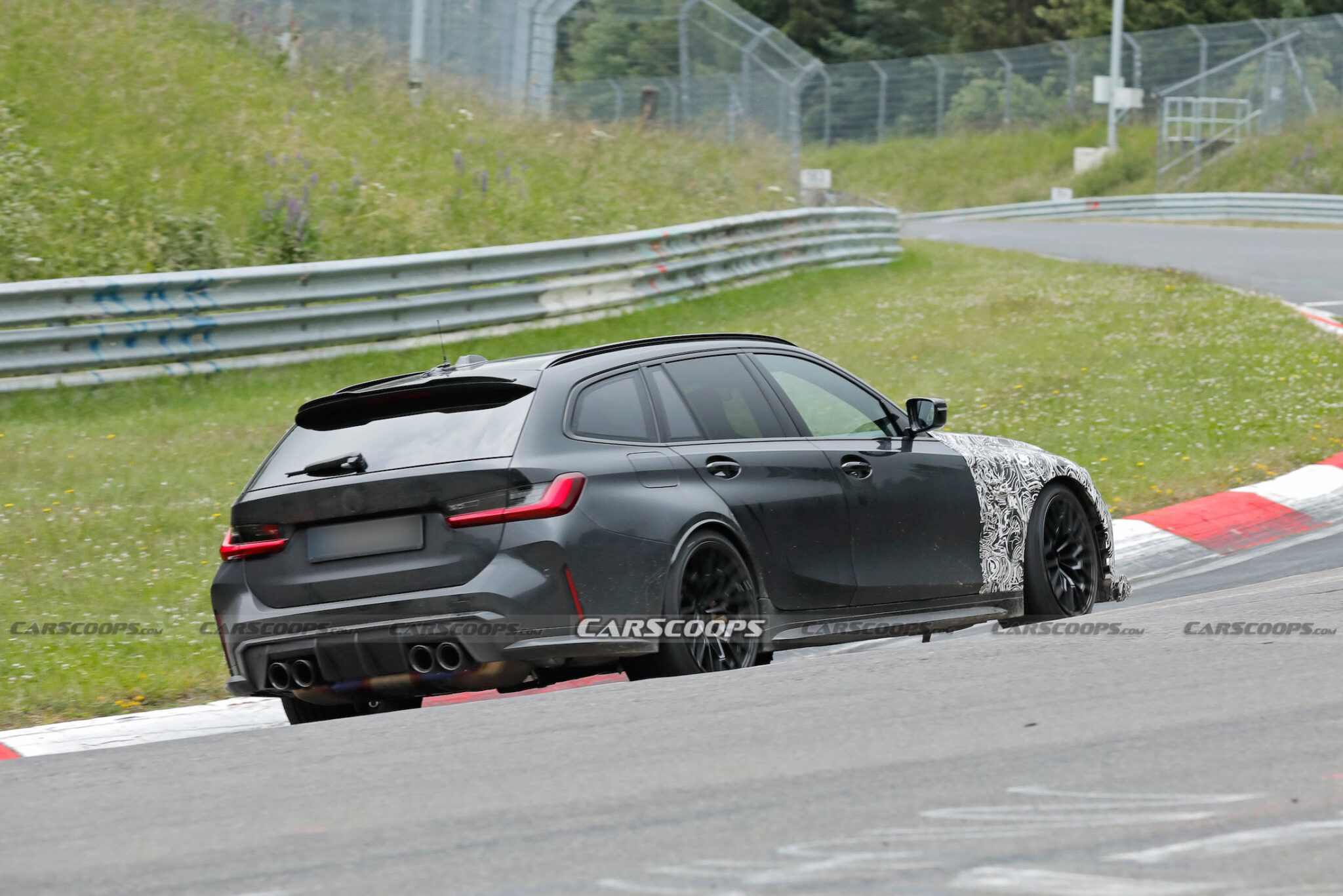 Hardcore BMW M3 CS Touring Gives A Flash Of Its Special Yellow DRLs ...