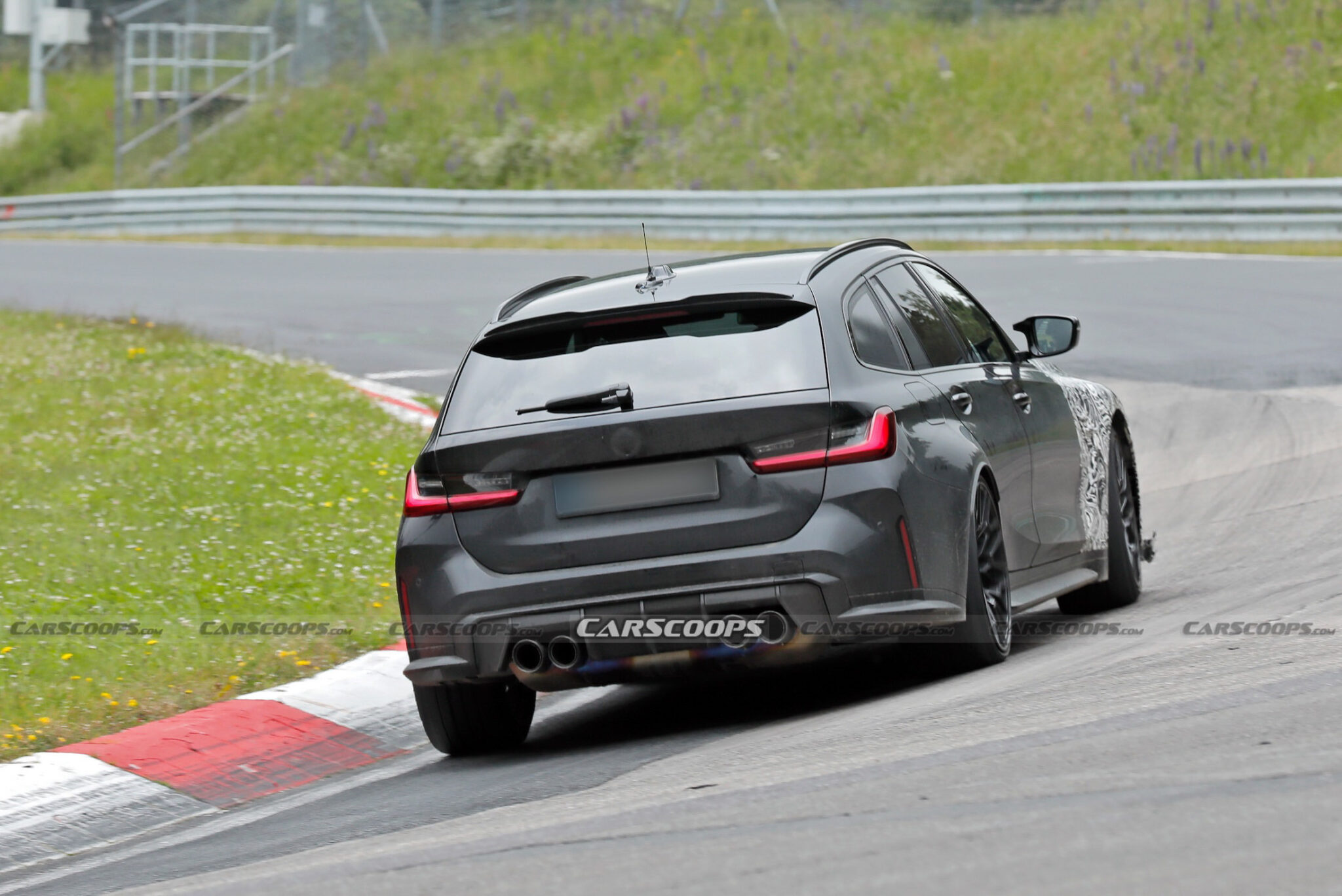 Hardcore BMW M3 CS Touring Gives A Flash Of Its Special Yellow DRLs ...