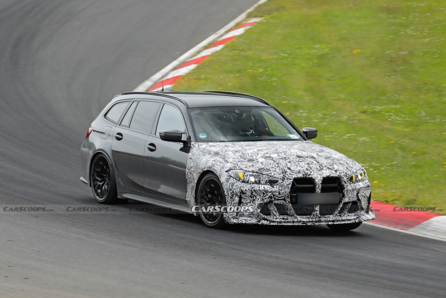 Hardcore BMW M3 CS Touring Gives A Flash Of Its Special Yellow DRLs ...