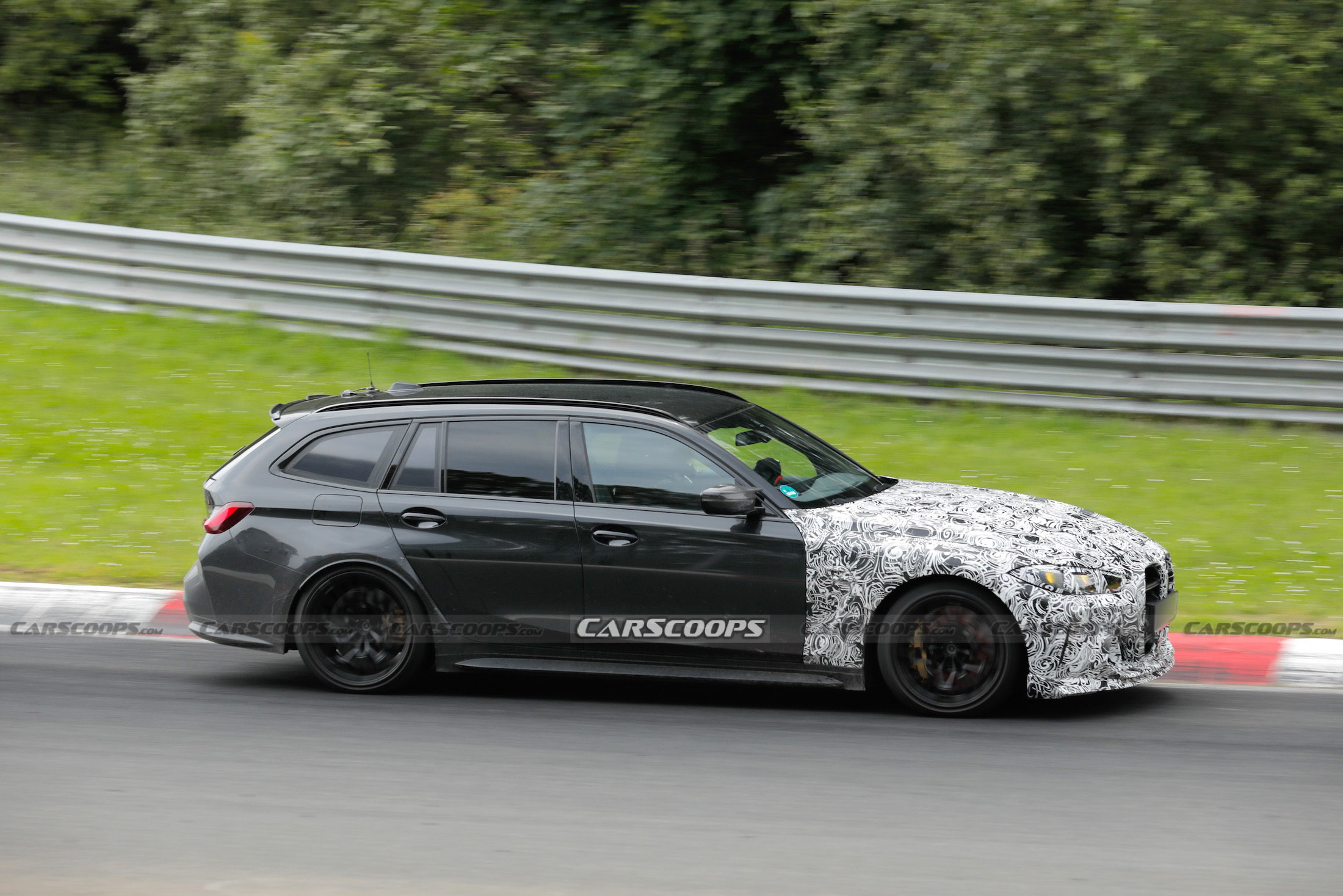 Hardcore BMW M3 CS Touring Gives A Flash Of Its Special Yellow DRLs ...