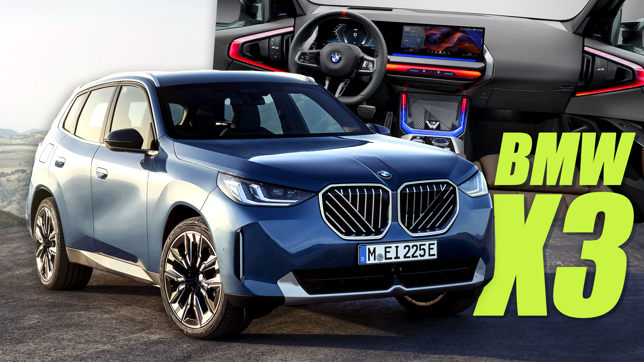 2025 BMW X3 Gains Hybrid Power And Curved Display, Saves Big Changes For Next Year’s iX3 | Carscoops