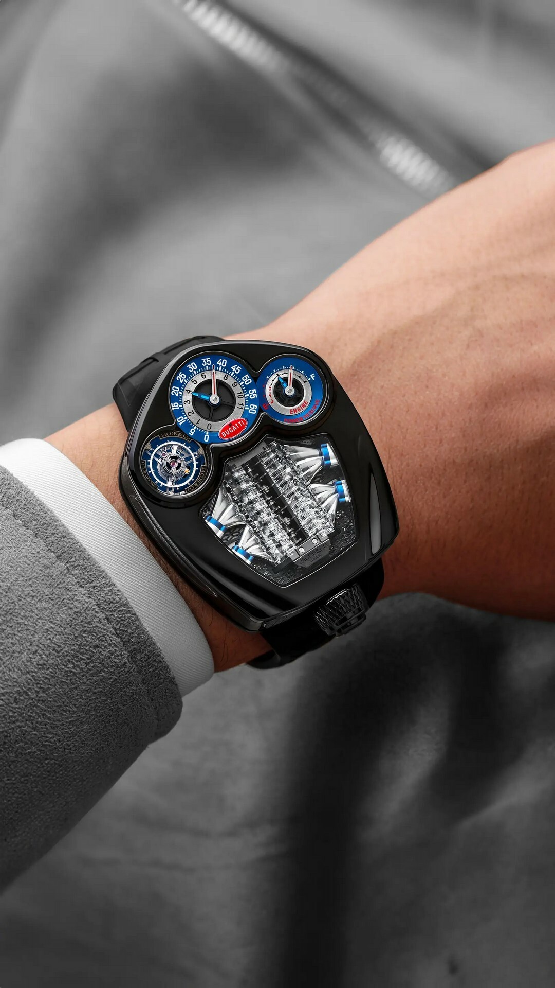 $340,000 Bugatti Tourbillon Watch Has Its Own V16 Engine | Carscoops