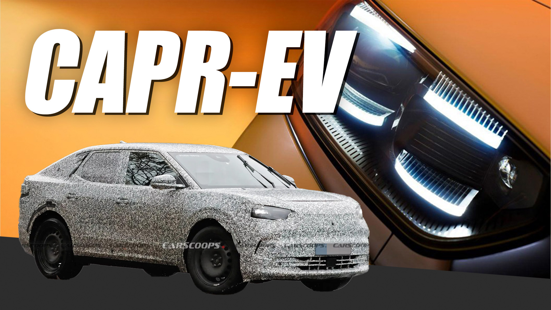 Ford Teases Electric Capri With Bizarre Cryptic Print Ad | Carscoops