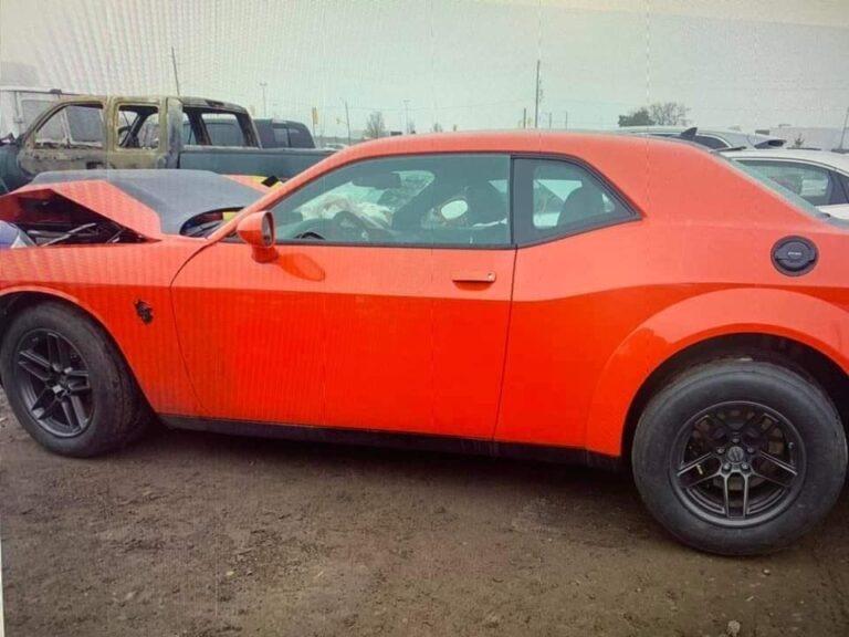 Rare Dodge Demon 170 Wrecked In Canadian Crash | Carscoops