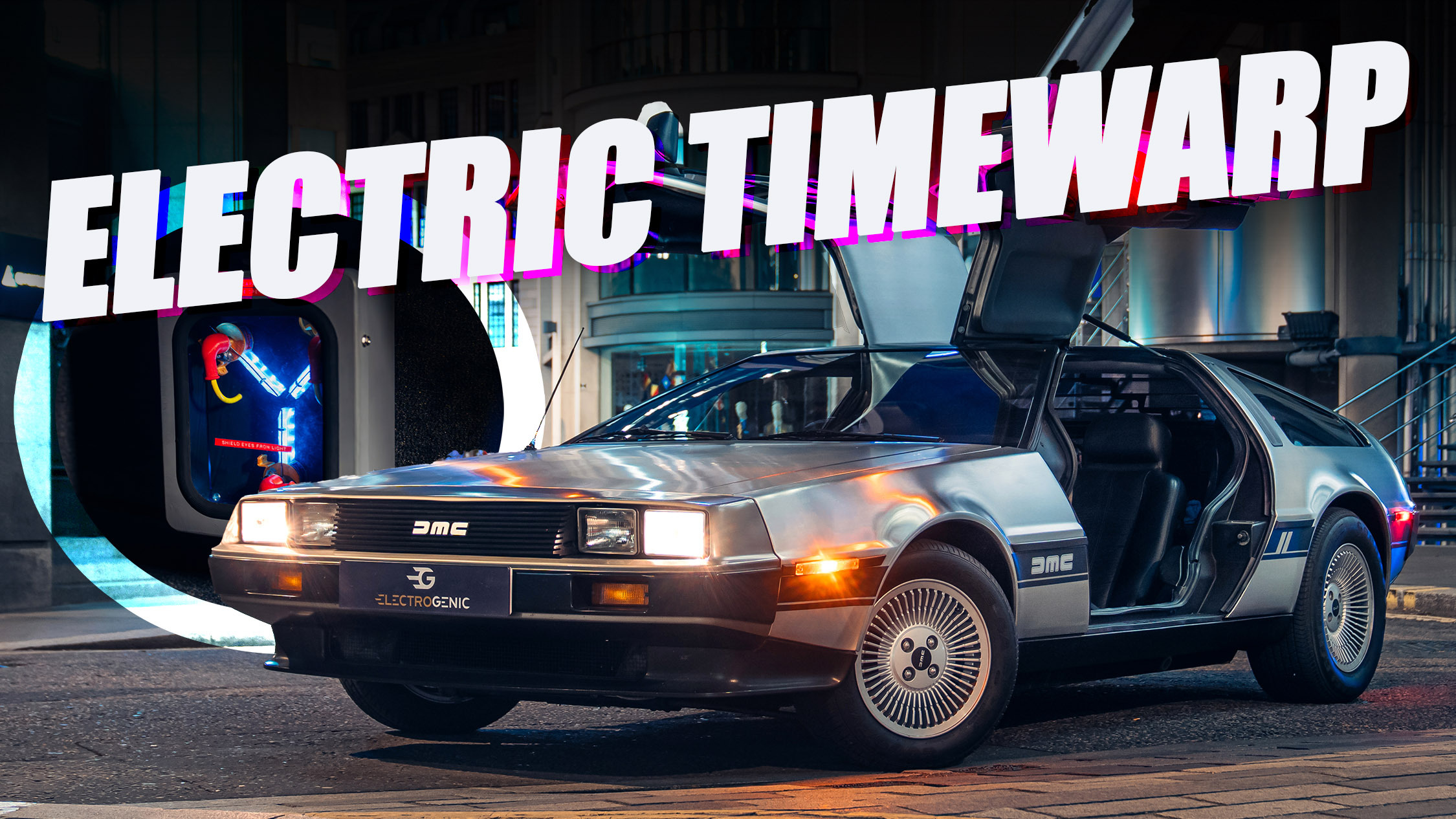 Where We’re Going, We Don’t Need Gas: Electrogenic’s DeLorean DMC-12 EV ...