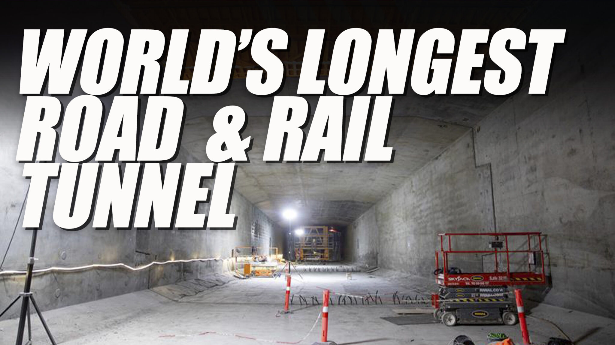 Construction Of World’s Longest Underwater Road And Rail Tunnel Starts ...