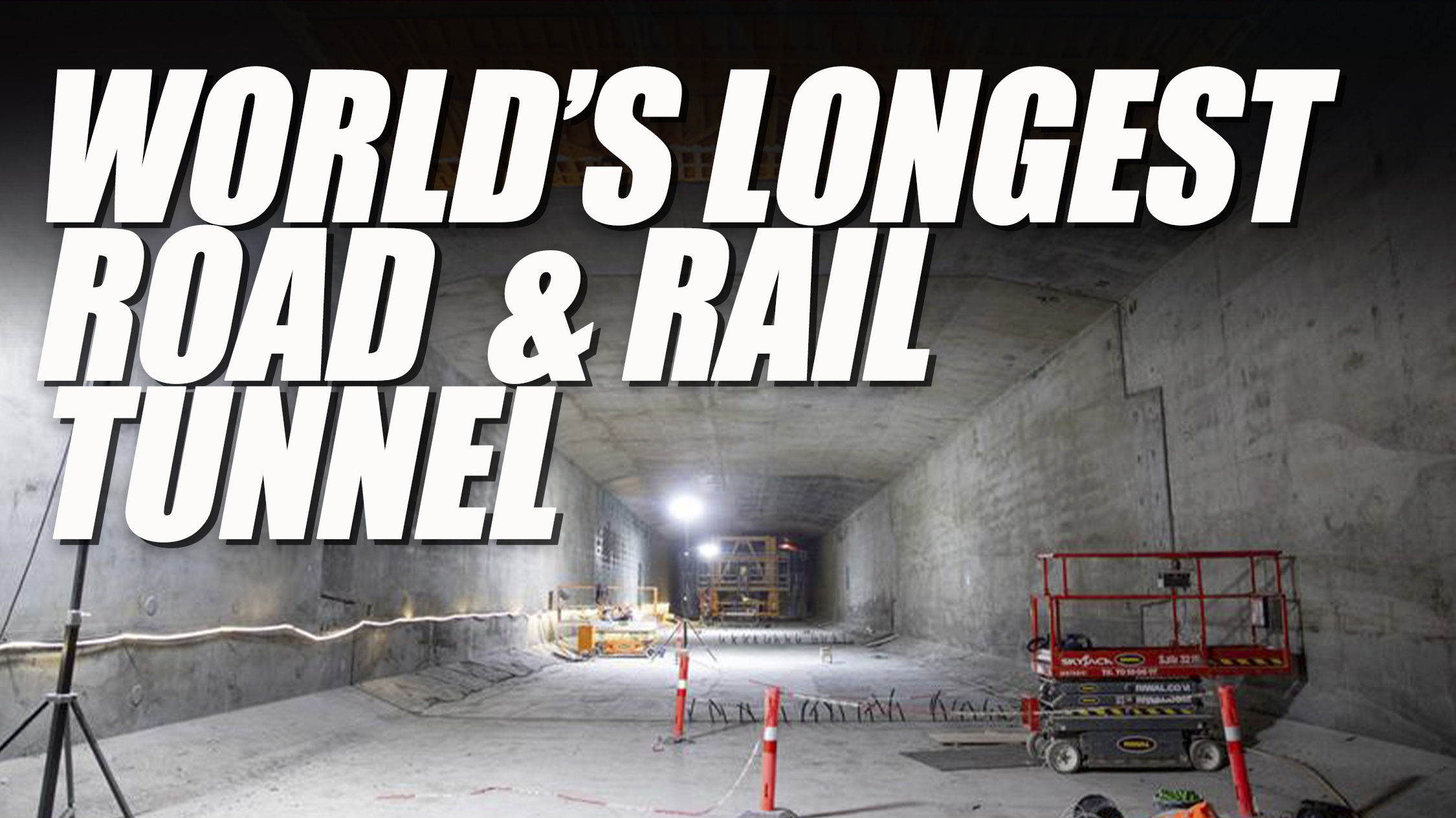 Construction Of World’s Longest Underwater Road And Rail Tunnel Starts ...