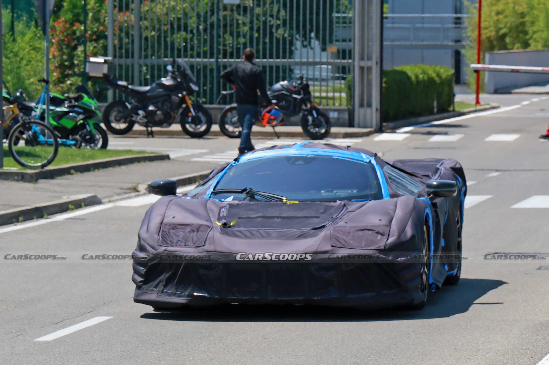 Ferrari’s Next Hypercar Goes Out In Public With Its Production Skin ...