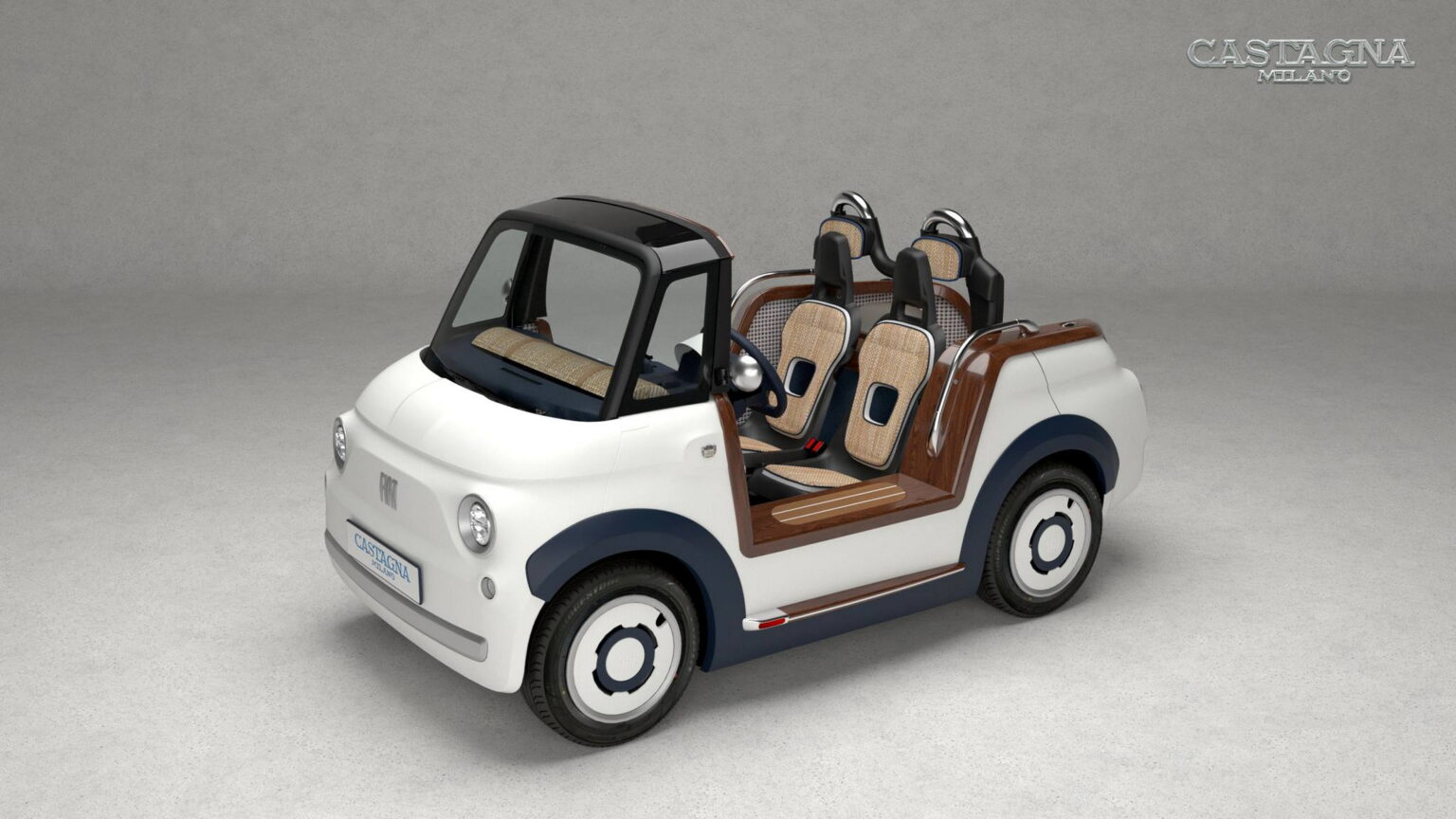 Fiat Topolino Turned Into An Adorable Beach Car By Castagna Milano ...