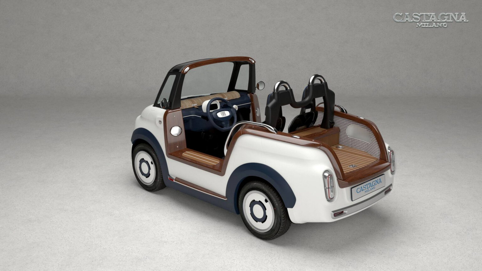 Fiat Topolino Turned Into An Adorable Beach Car By Castagna Milano ...