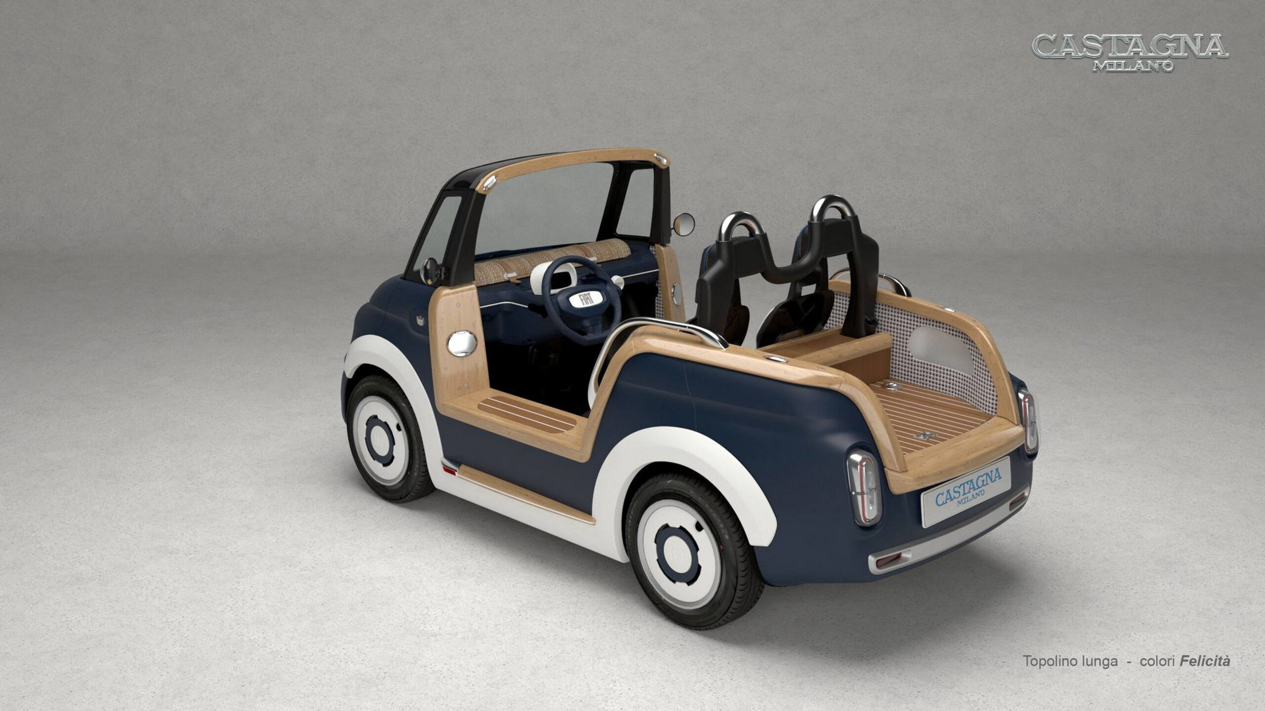 Fiat Topolino Turned Into An Adorable Beach Car By Castagna Milano ...