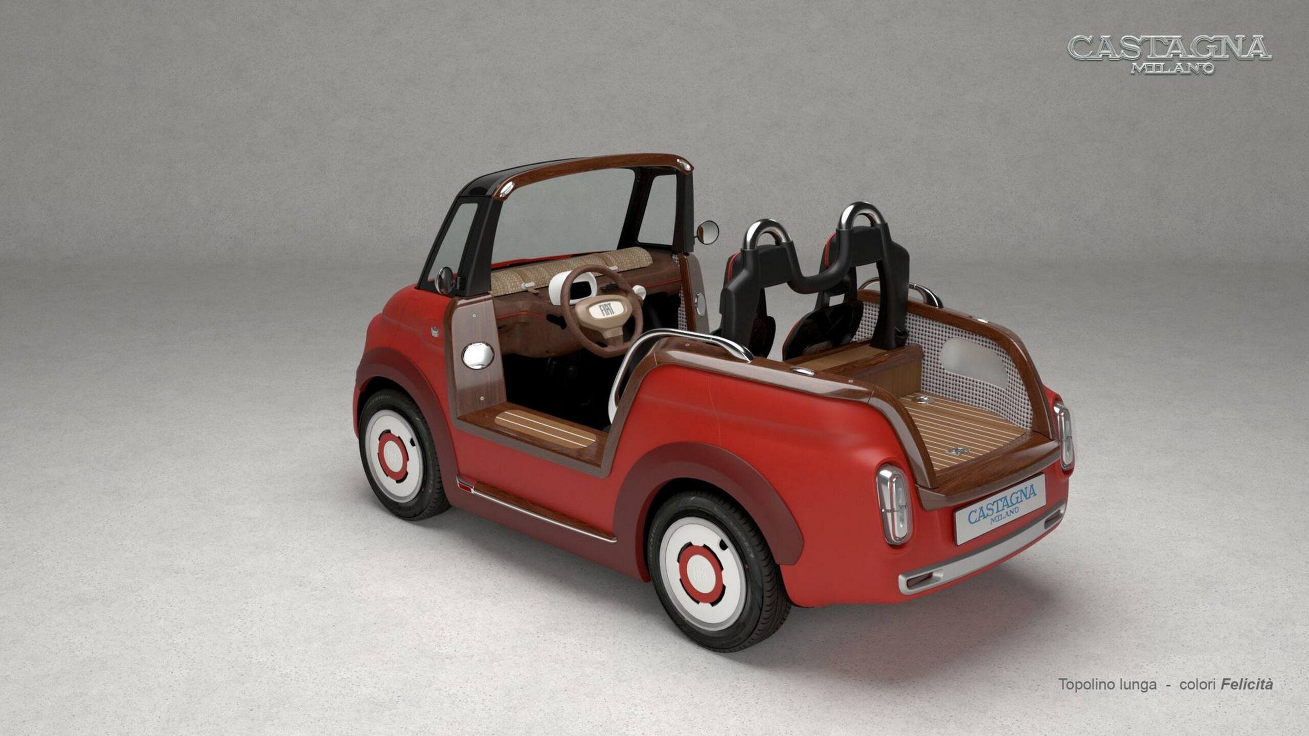Fiat Topolino Turned Into An Adorable Beach Car By Castagna Milano ...