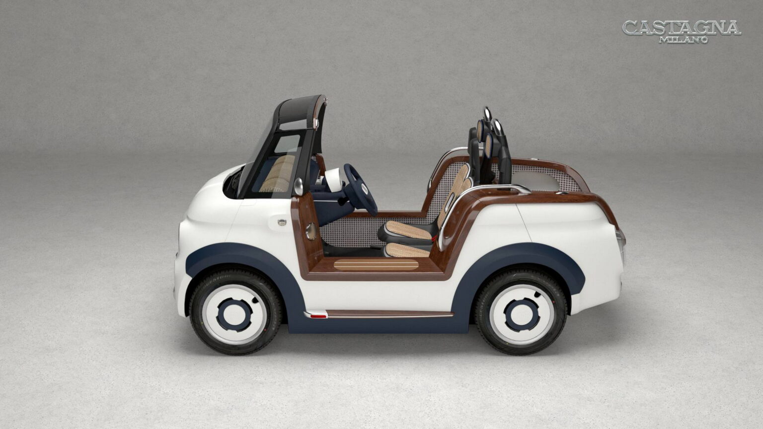 Fiat Topolino Turned Into An Adorable Beach Car By Castagna Milano ...