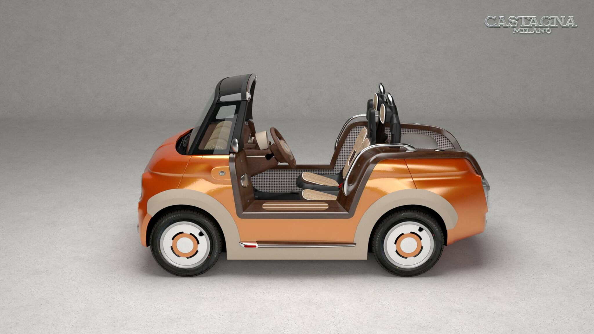 Fiat Topolino Turned Into An Adorable Beach Car By Castagna Milano ...