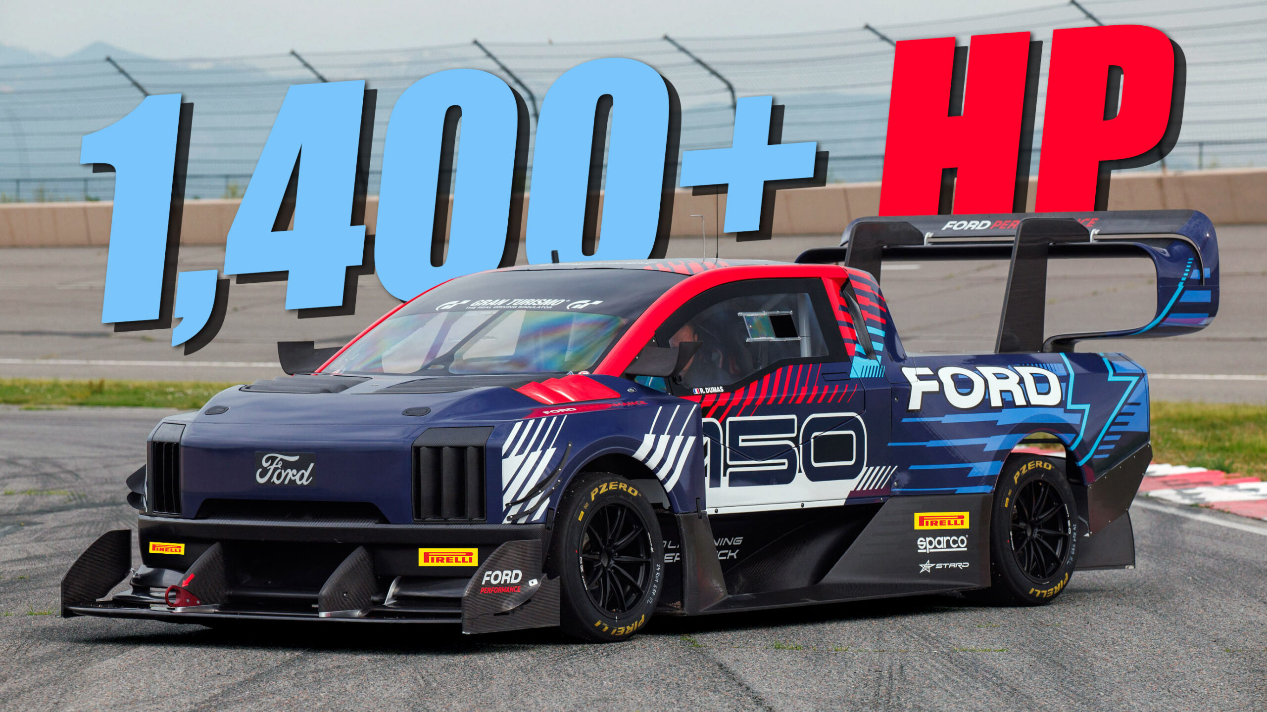 Ford F-150 Lightning SuperTruck Has Three Motors And 1400+ HP | Carscoops