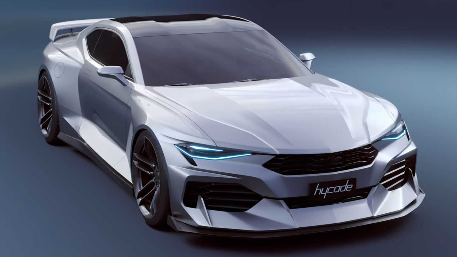 2026 Chevy Camaro Render Takes Aim At Ford Mustang Dark Horse | Carscoops