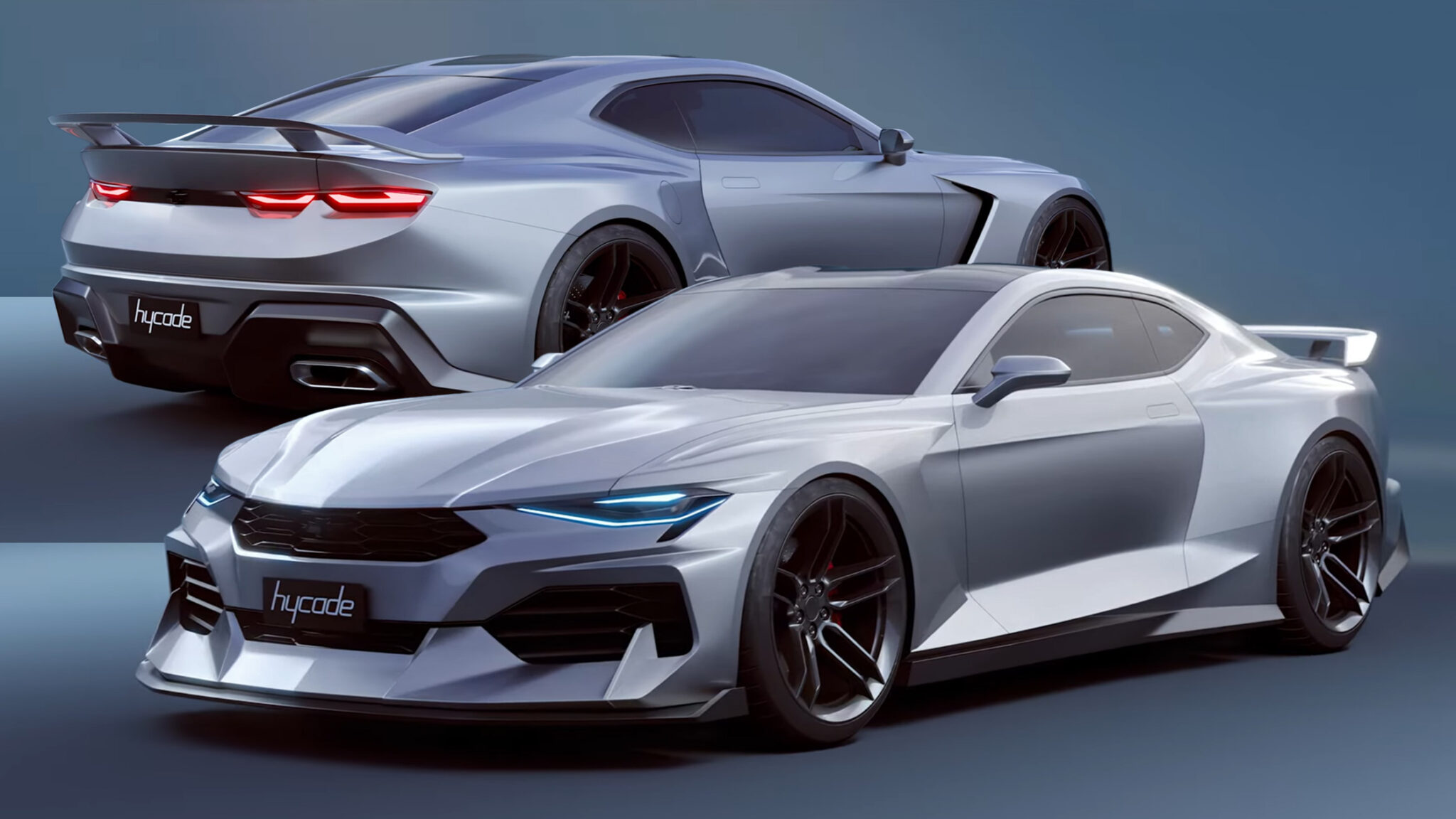 2026 Chevy Camaro Render Takes Aim At Ford Mustang Dark Horse | Carscoops