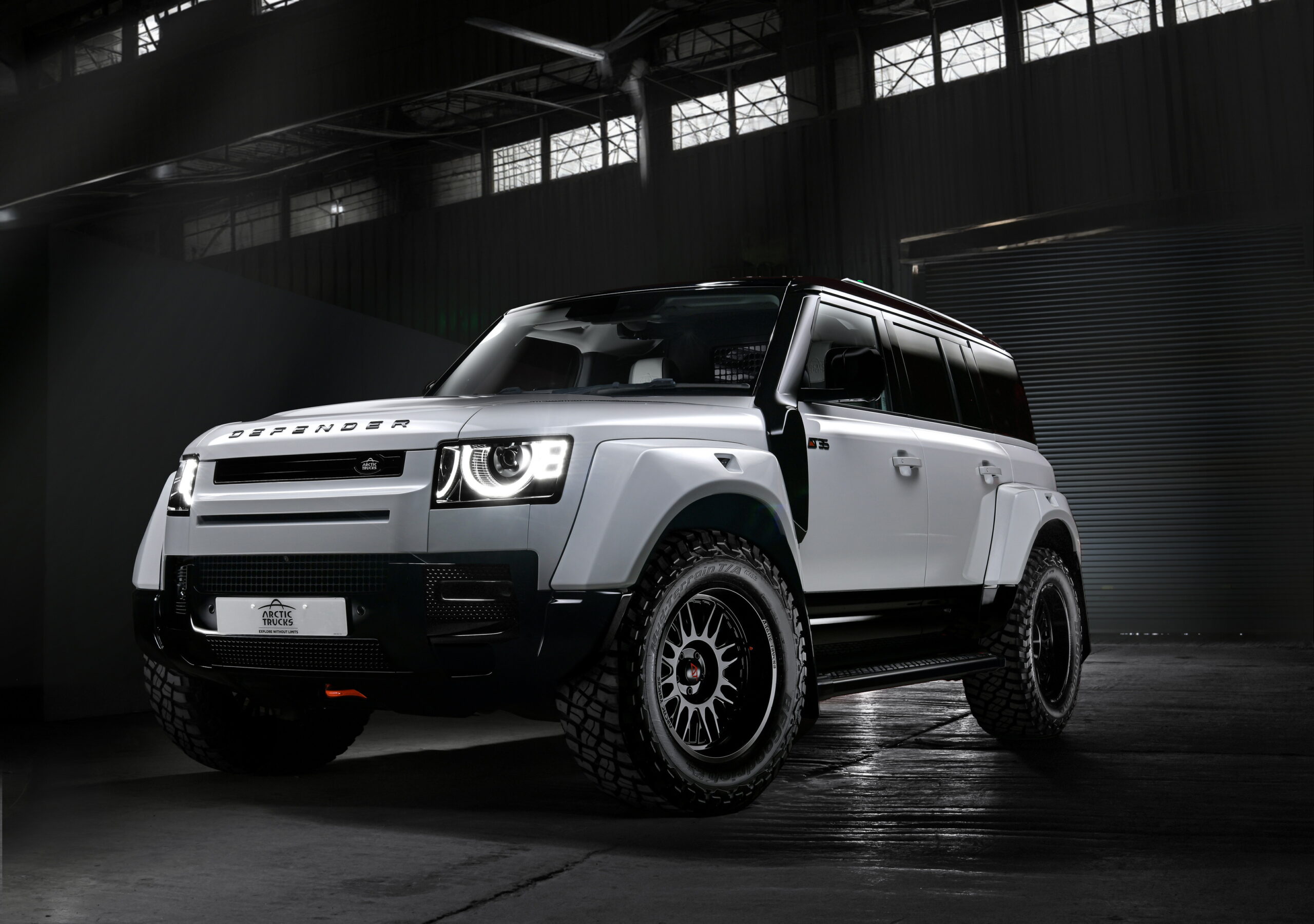 Land Rover Defender Gets Ready To Conquer With Giant Fender Flares And ...