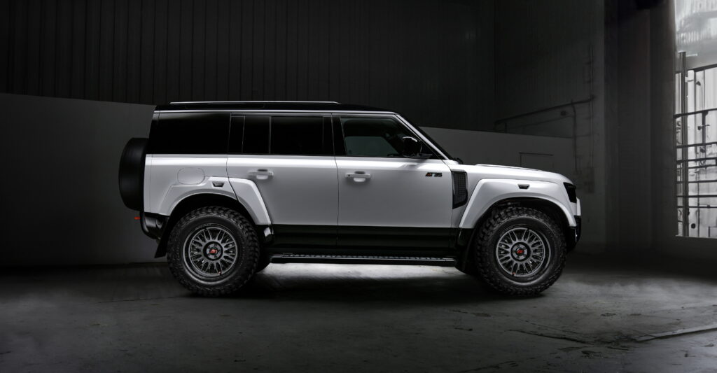 Land Rover Defender Gets Ready To Conquer With Giant Fender Flares And ...