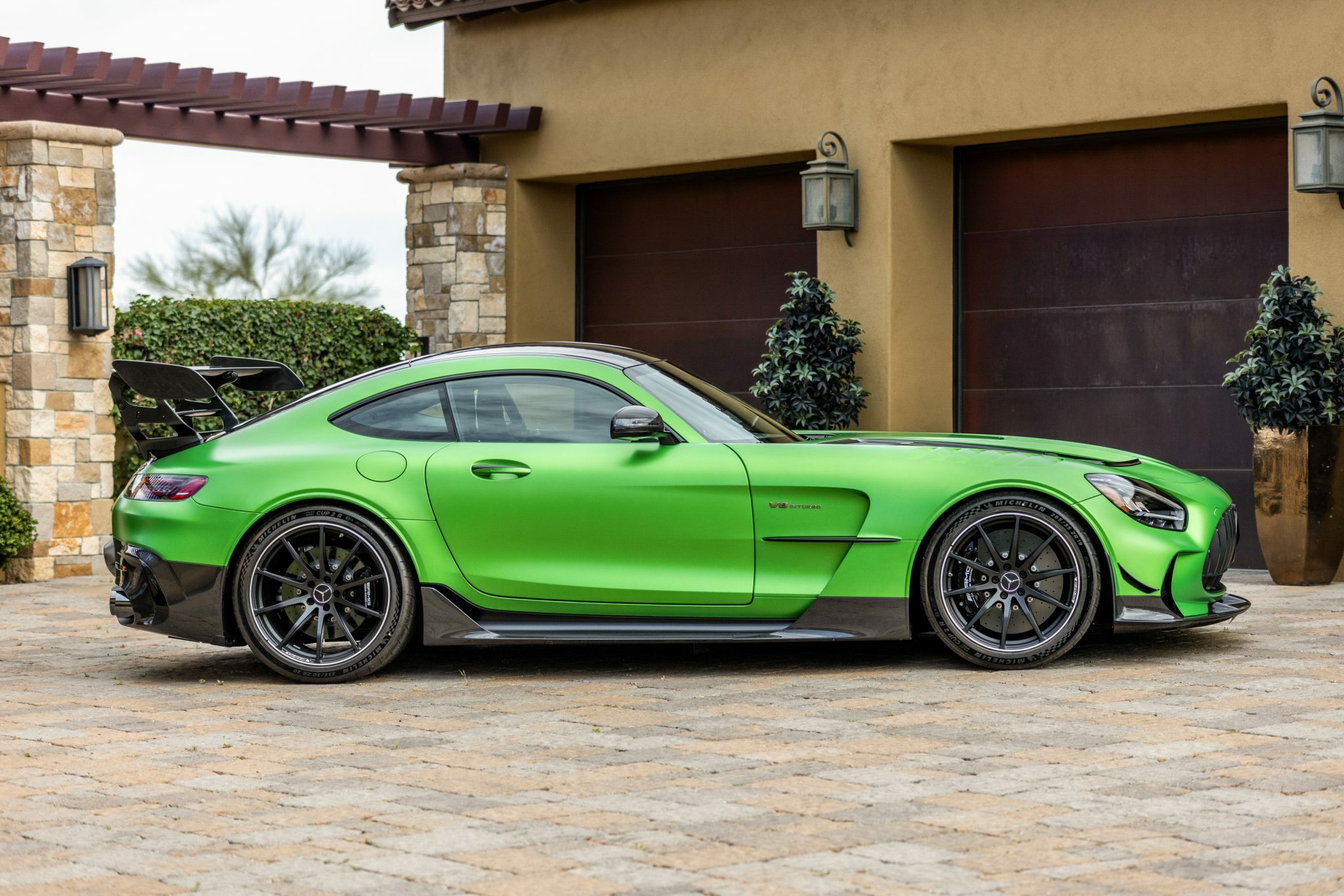 Low-Mileage Mercedes-AMG GT Black Series Is A Mean, Green Beast | Carscoops
