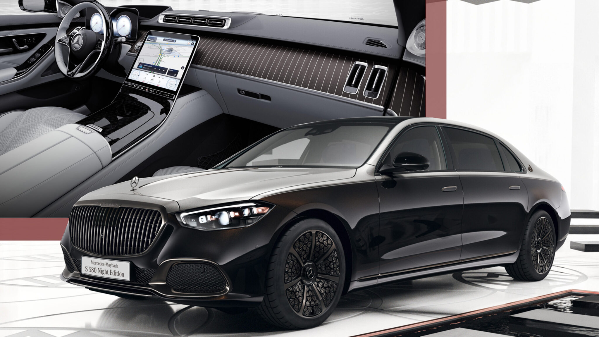 Forget Subtle, Japan’s Maybach S 580 Night Edition Goes All Out | Carscoops