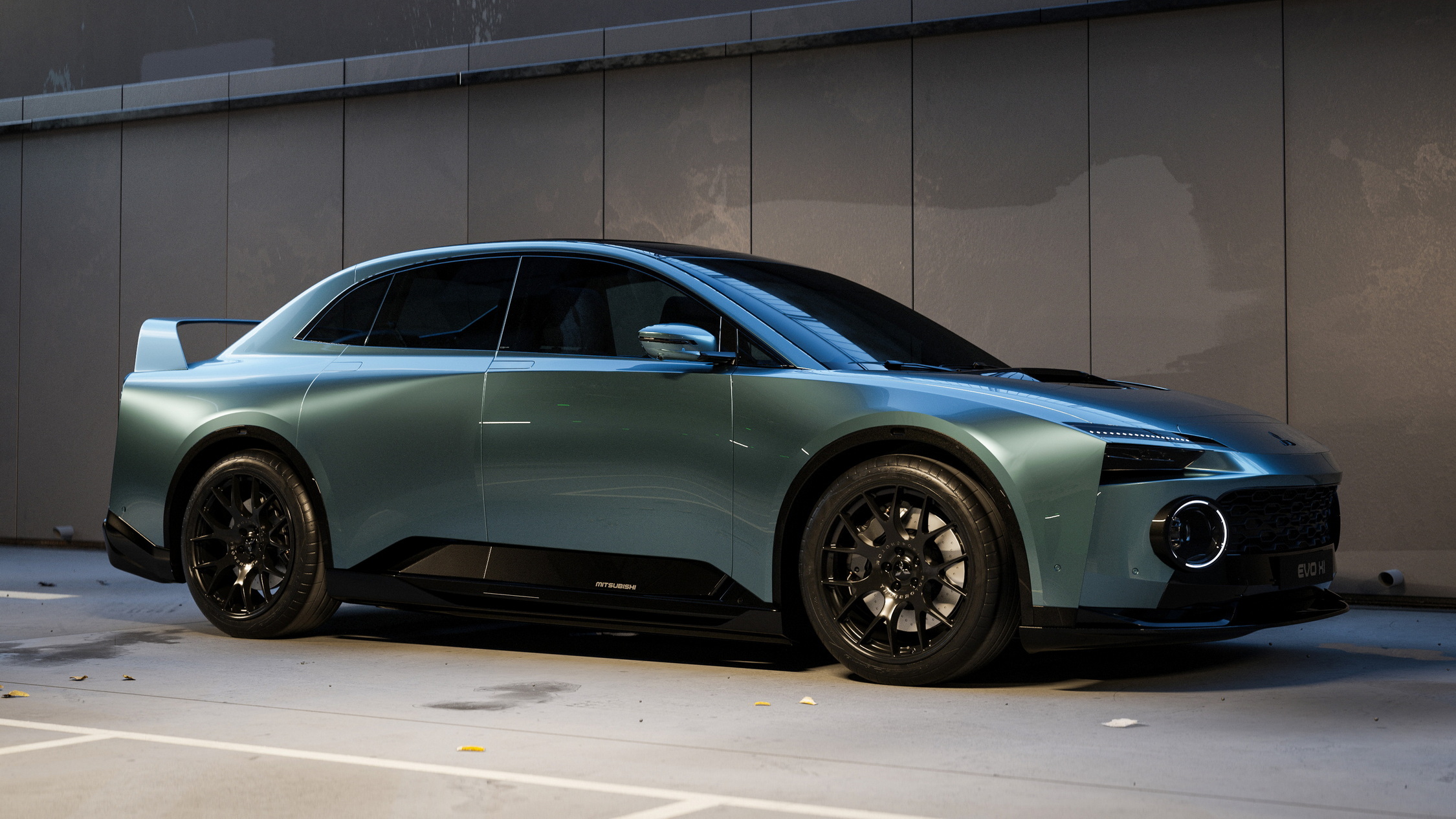 2027 Mitsubishi Lancer EVO XI Renders Are Too Good To Be True | Carscoops