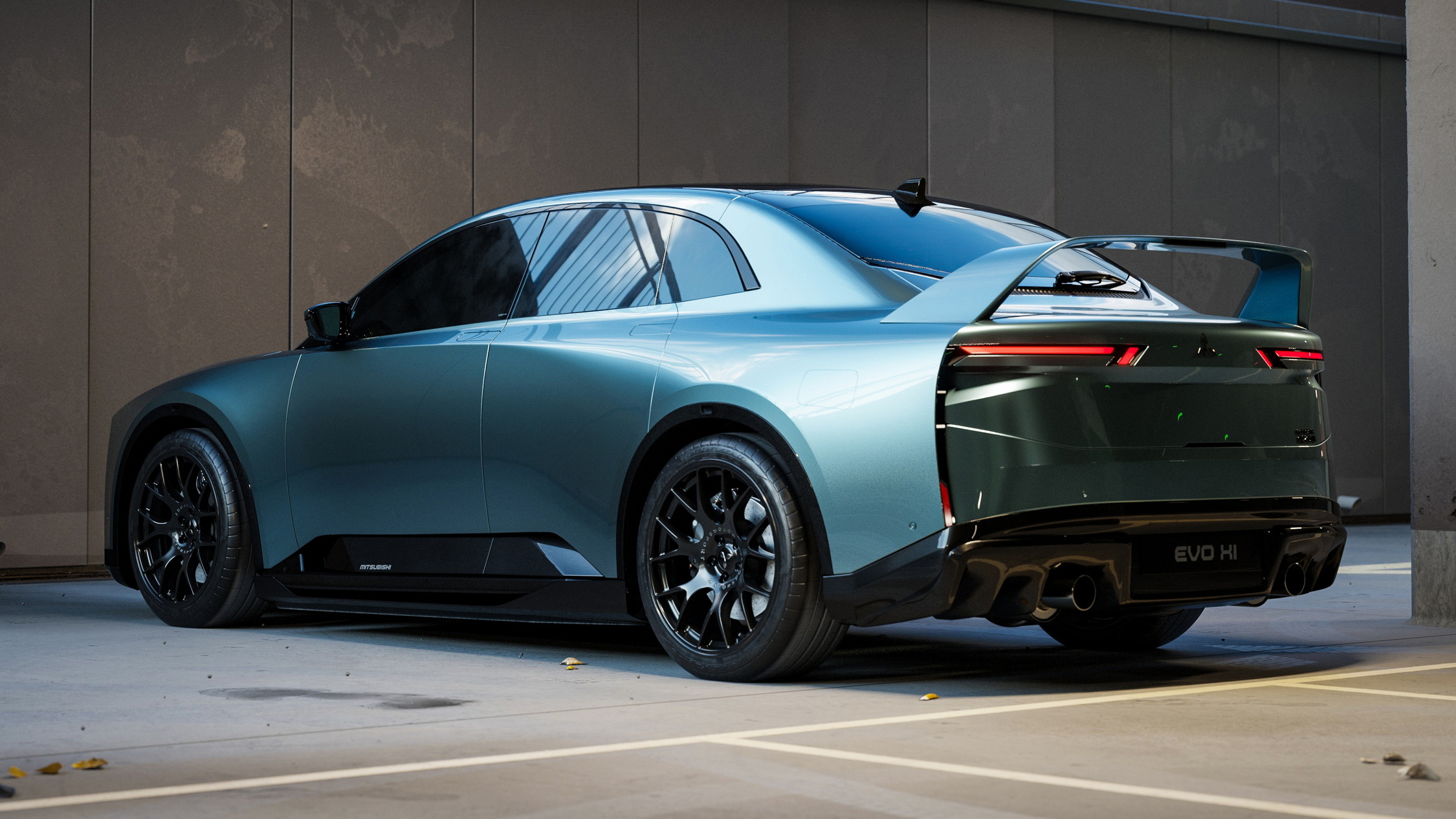 2027 Mitsubishi Lancer EVO XI Renders Are Too Good To Be True | Carscoops