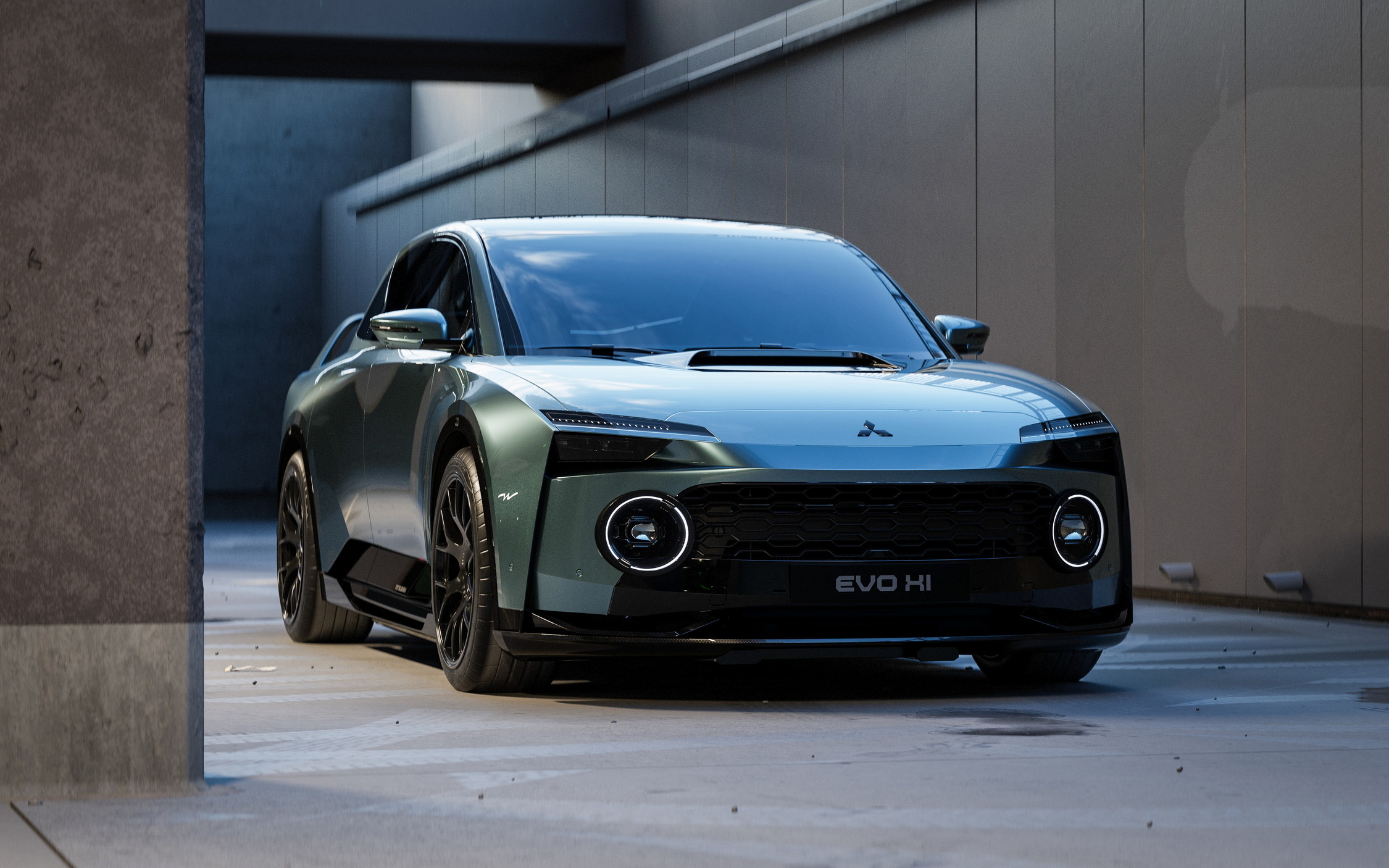 2027 Mitsubishi Lancer EVO XI Renders Are Too Good To Be True | Carscoops