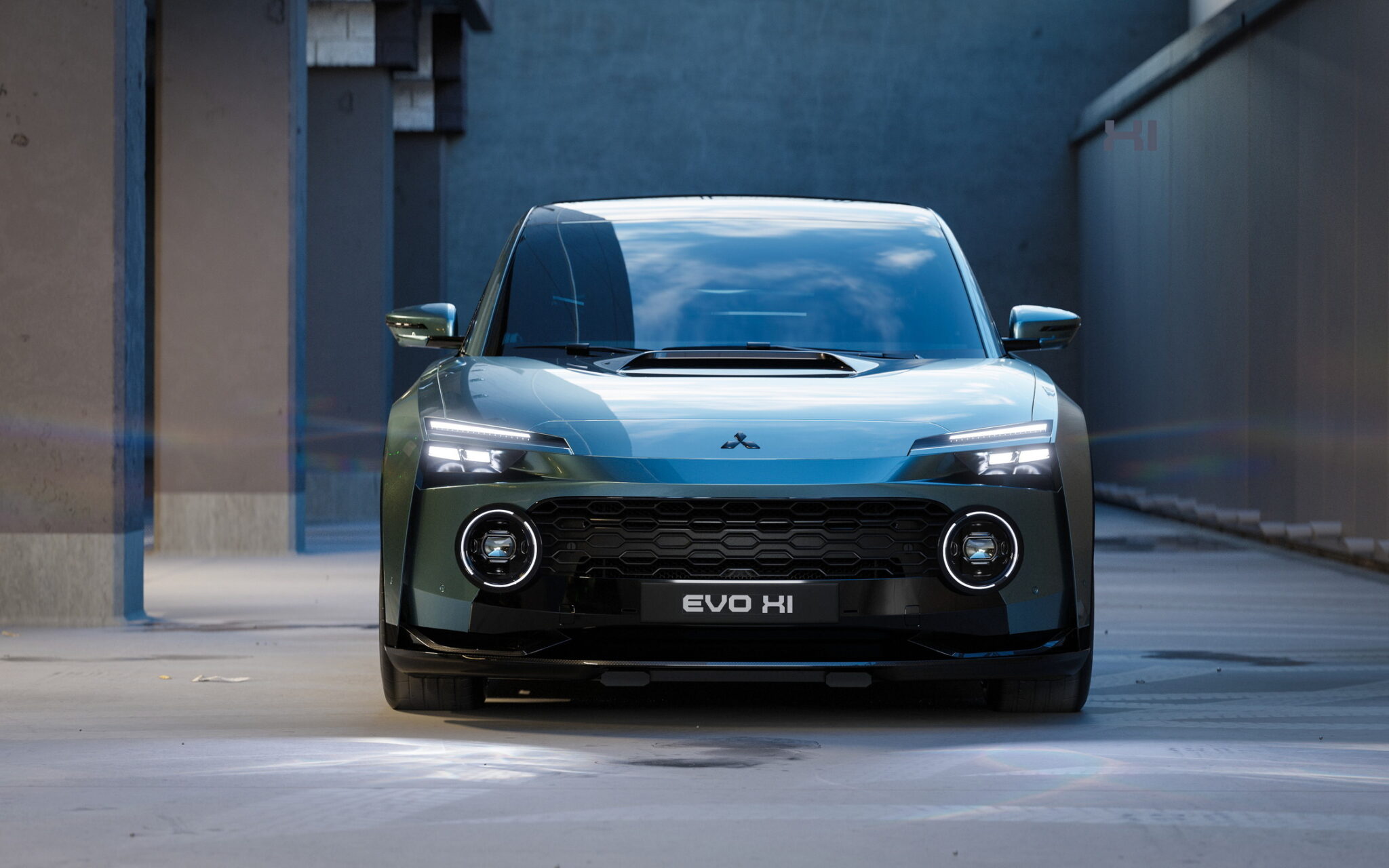 2027 Mitsubishi Lancer EVO XI Renders Are Too Good To Be True | Carscoops