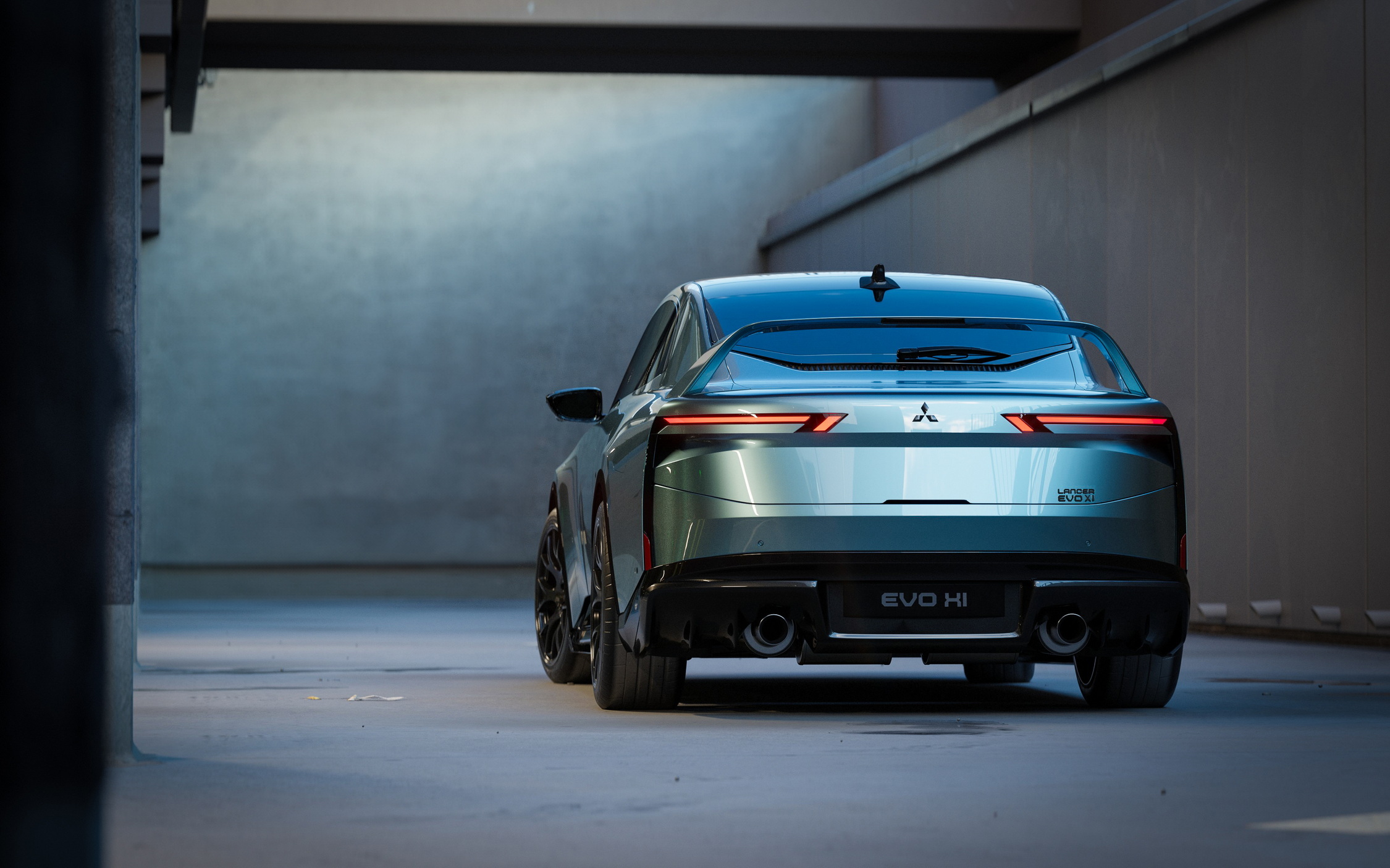 2027 Mitsubishi Lancer EVO XI Renders Are Too Good To Be True | Carscoops